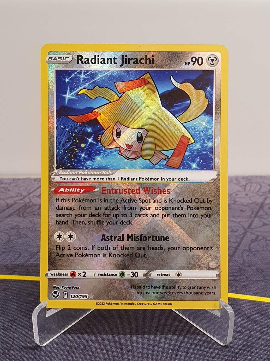 RADIANT JIRACHI 120/195 - Shiny Ultra Rare - Si.. | Köp på Tradera (578719432)