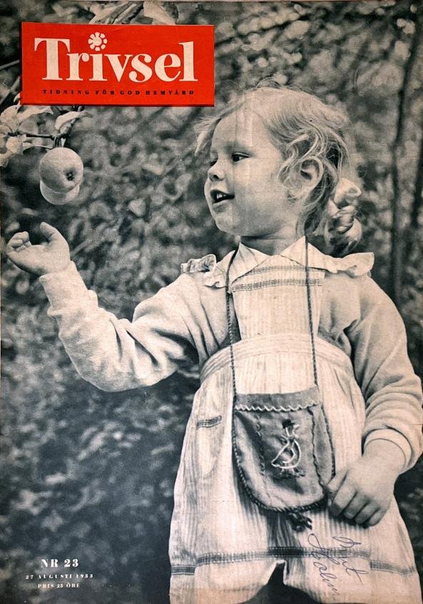 Trivsel 23 1953 Sackarin, Bengt Cortin, Gertrud.. | Köp på Tradera ...