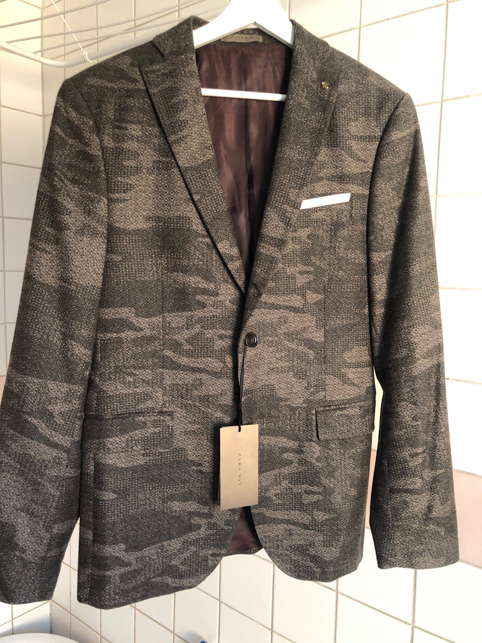 Zara Man kavaj, storlek 50 | Köp på Tradera (693759350)