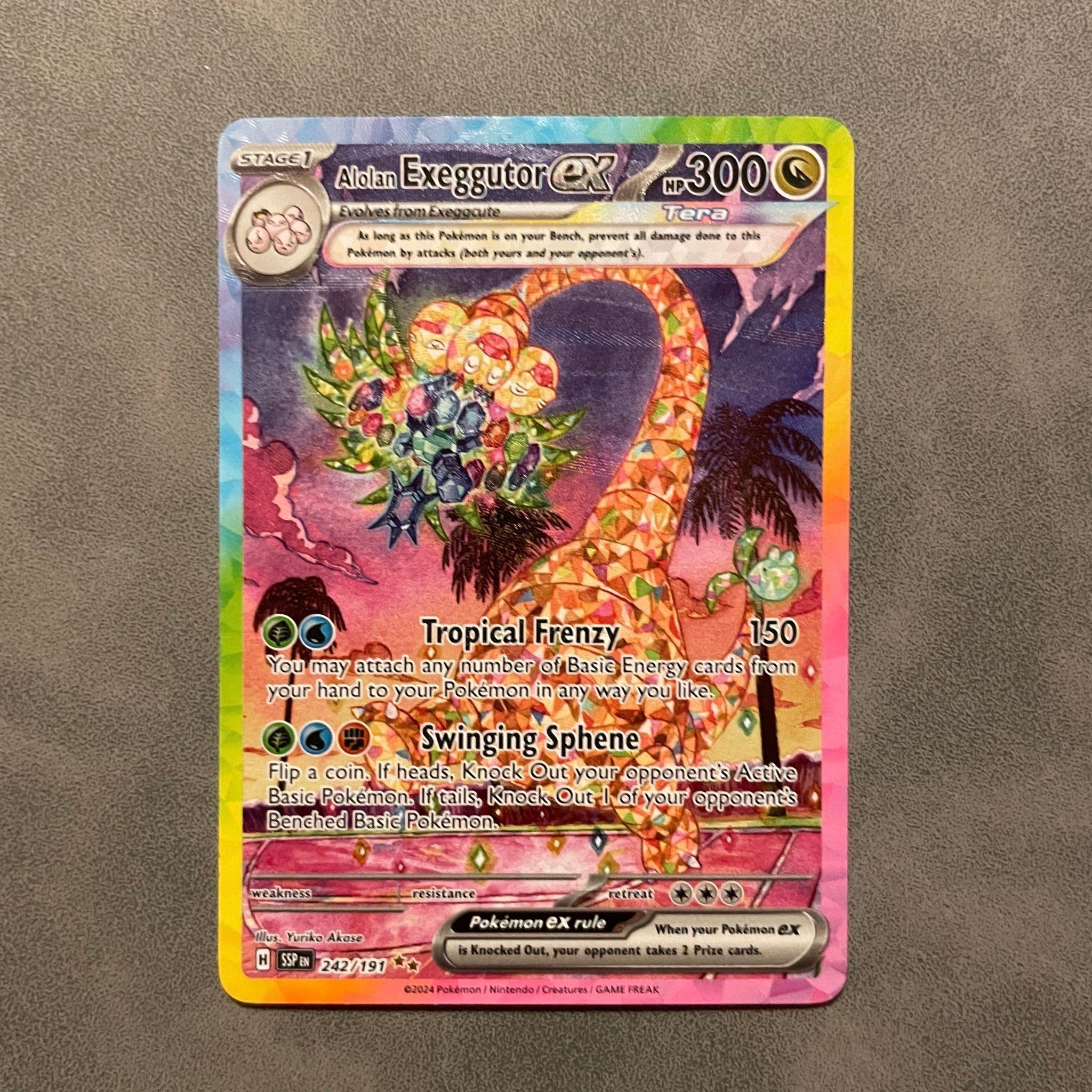 Alohan Exeggutor ex #242 - Pokémonkort | Köp på Tradera (705244427)