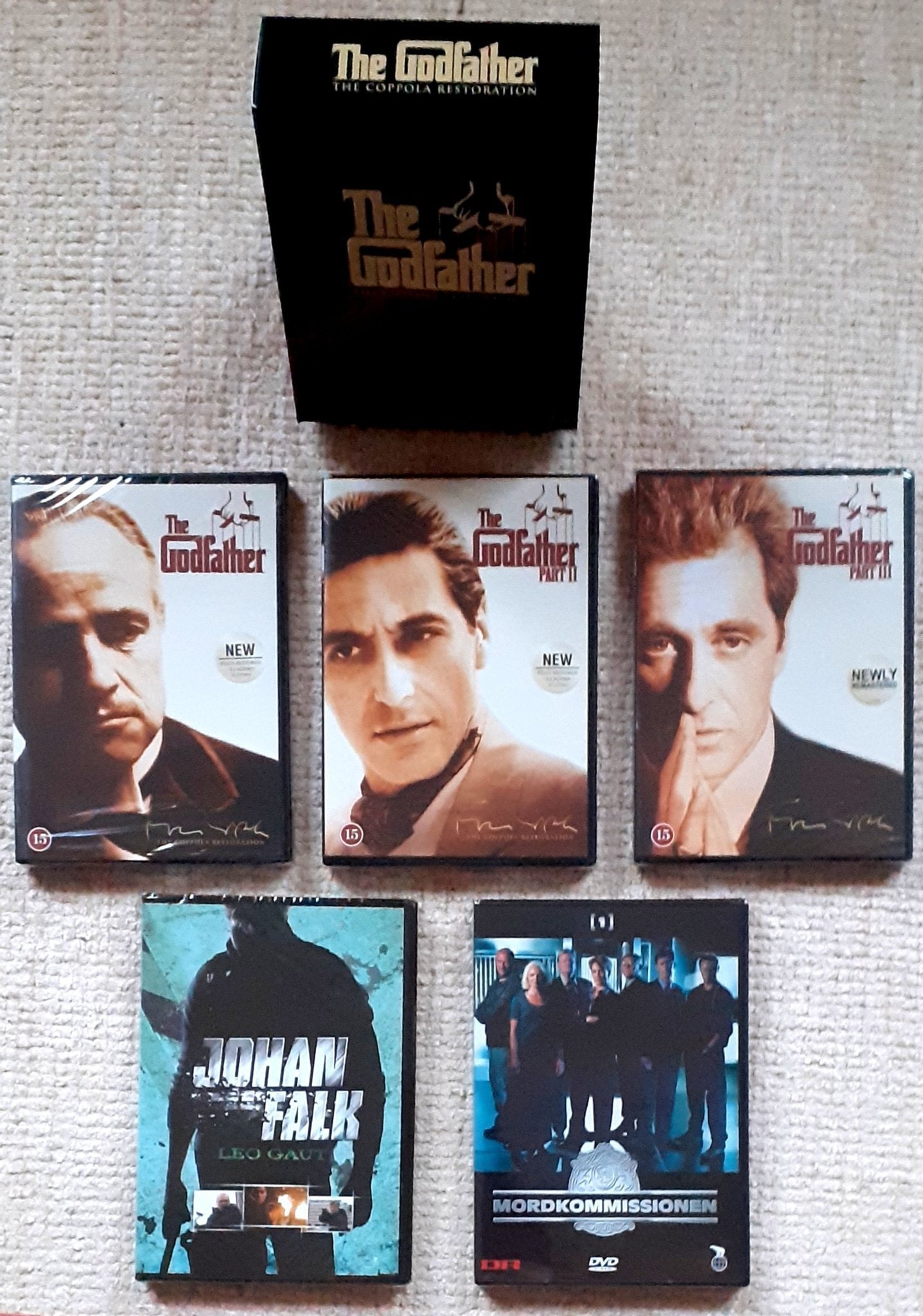 The Godfather collection+ Johan Falk Leo Gaut+ .. | Köp på Tradera ...