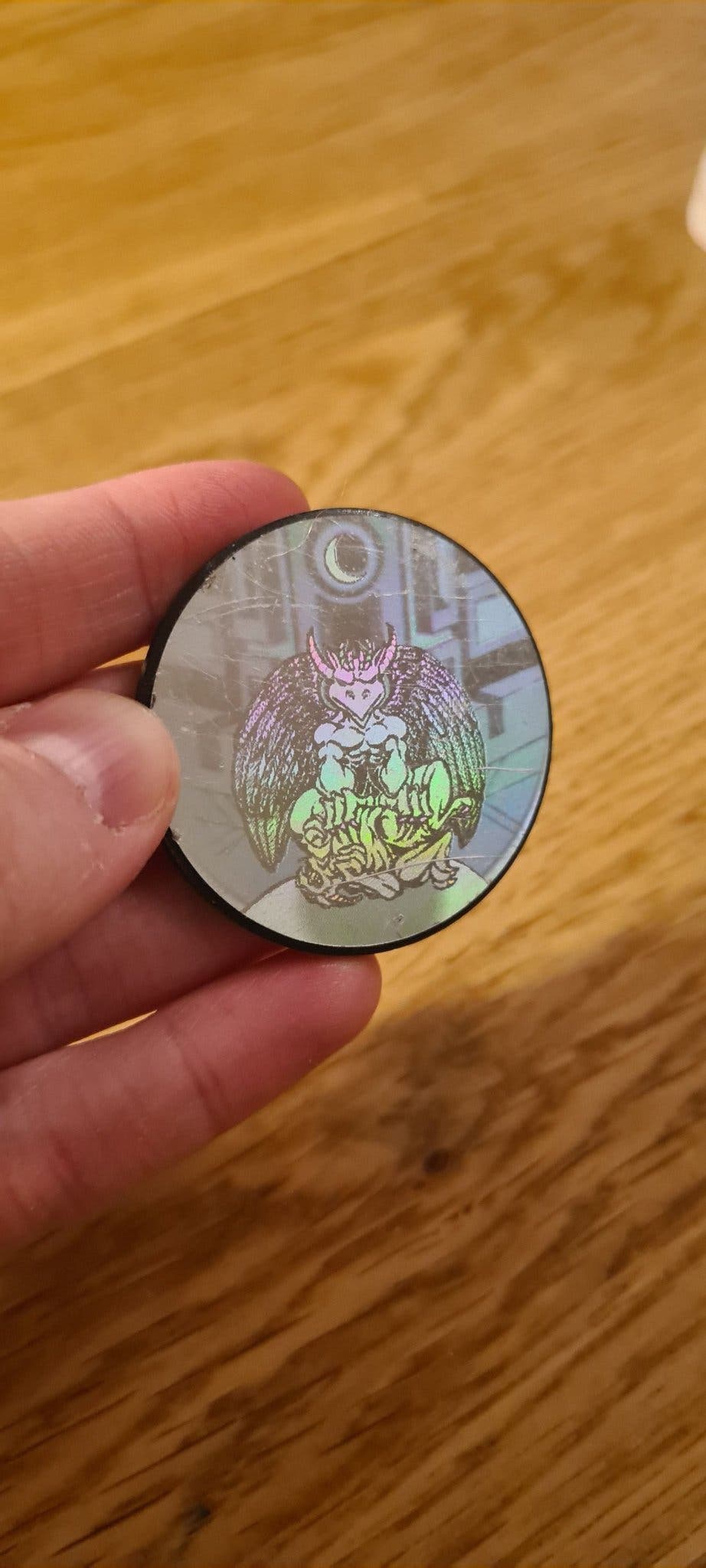 POG Slammer Holographic Demon Angel – Vintage 9.. | Köp på Tradera ...