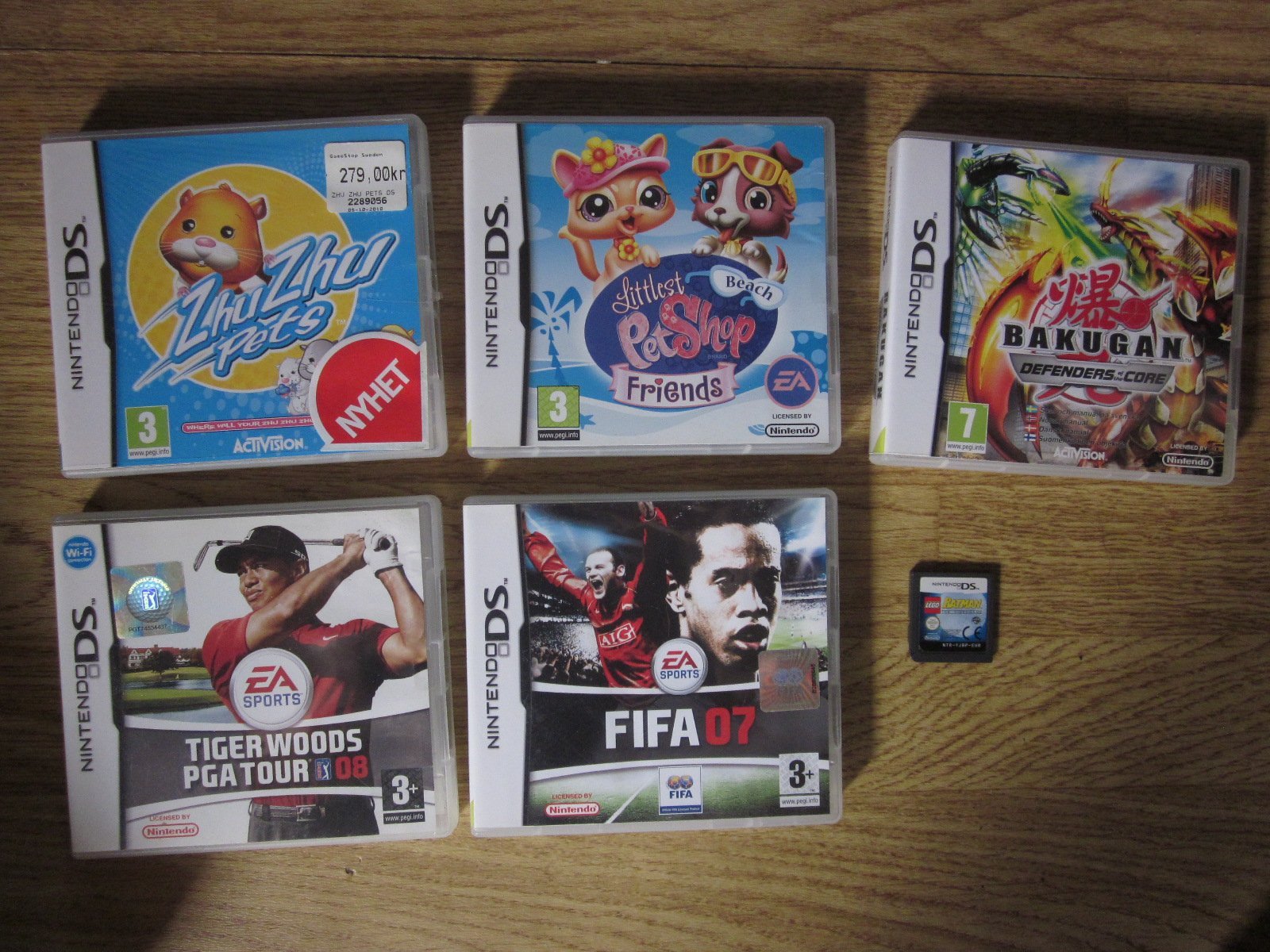 6 st Nintendo DS spel - Zhu Zhu Pets, Littlest .. | Köp på Tradera ...