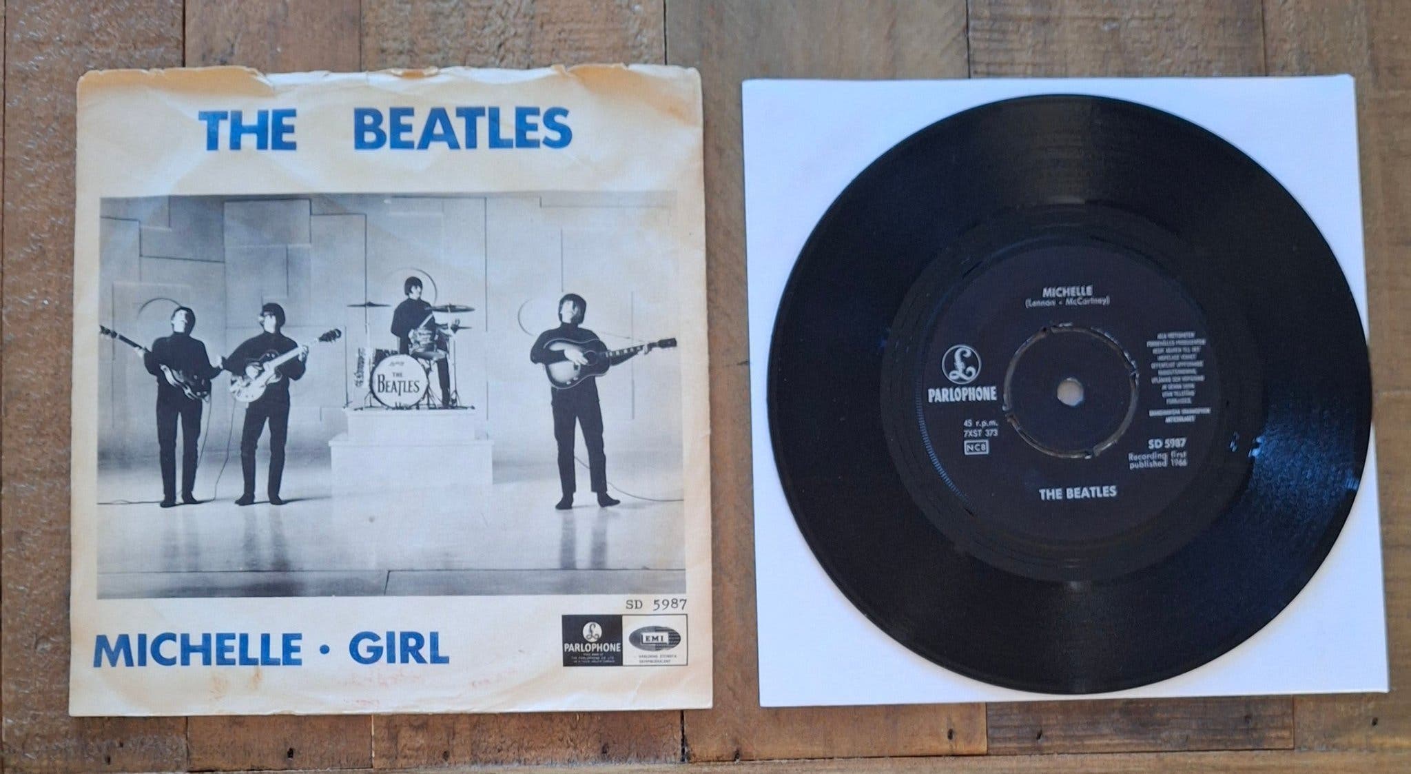 Se produkter som liknar The Beatles - Michelle / Girl.. på Tradera ...