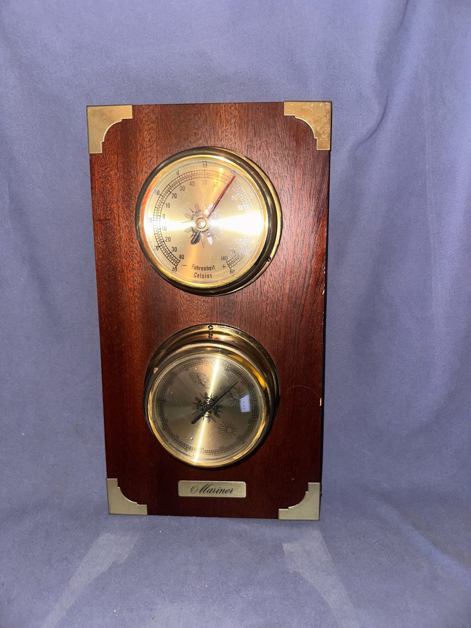 BAROMETER & TERMOMETER - MADE IN GERMANY - VINT.. | Köp på Tradera ...