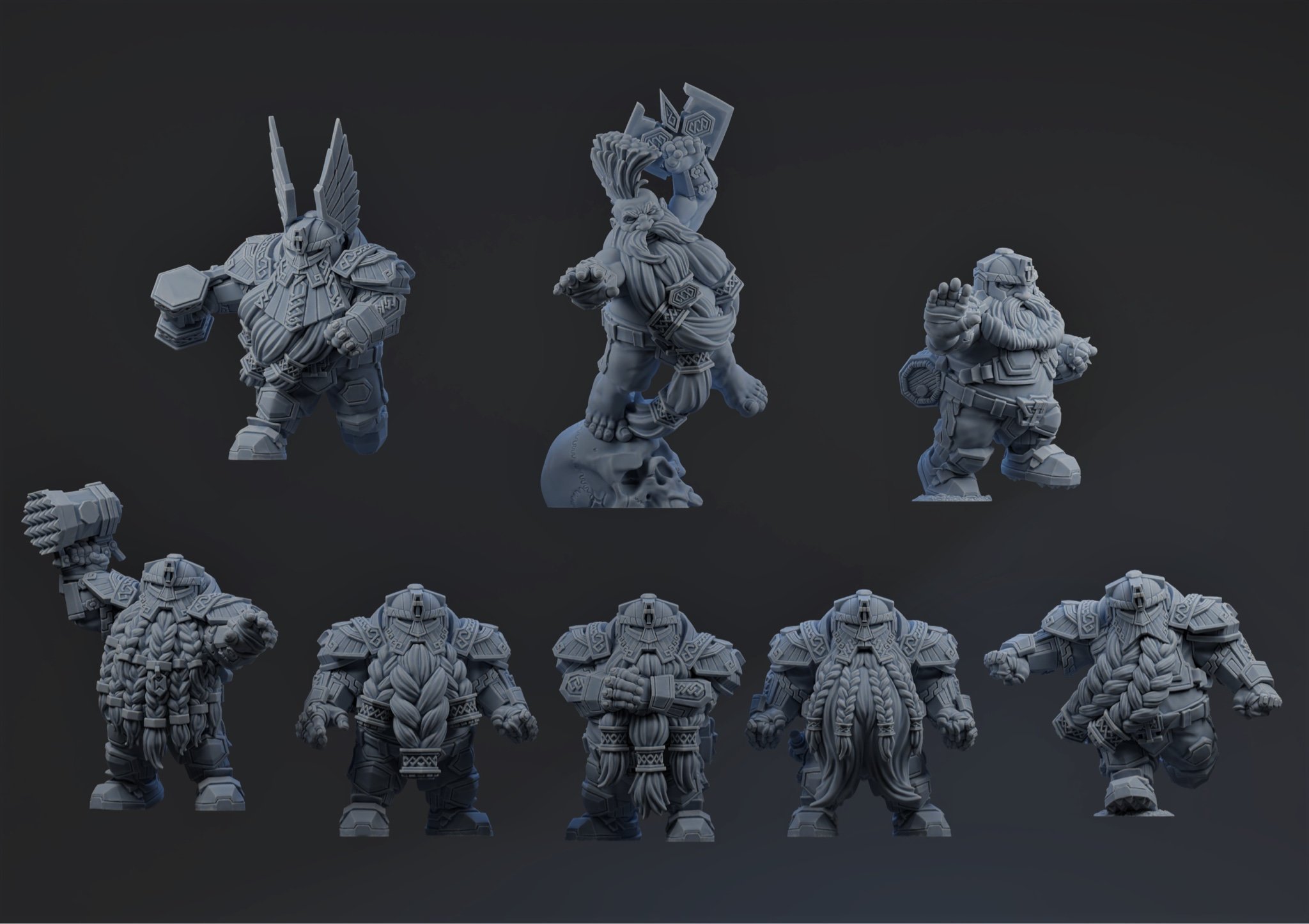 The Dwarfs team,Blood Bowl,Dungeon bowl Fantasy.. | Köp på Tradera ...