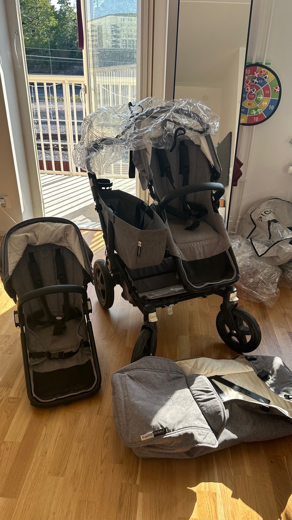 Bugaboo Donkey 2 Duo Seat and bassinet stroller | Köp på Tradera ...
