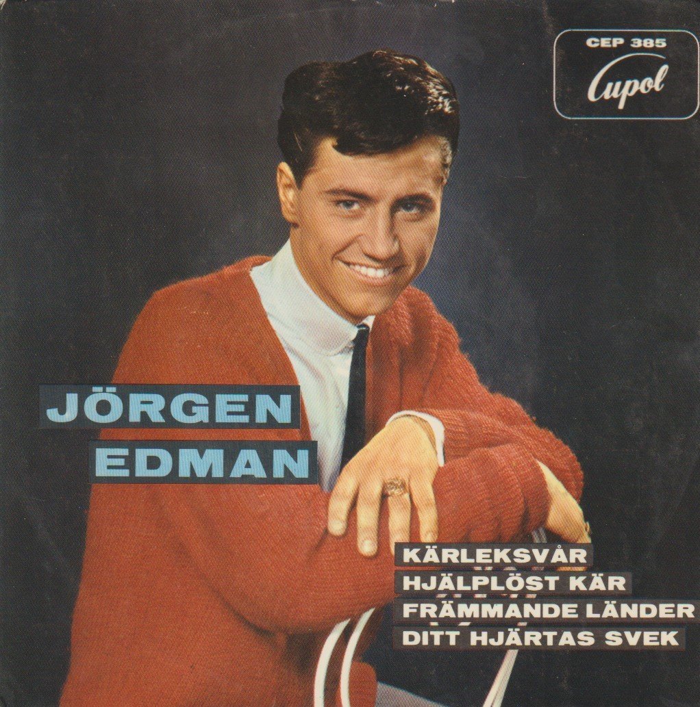 Ep Jörgen Edman Hans Första Från 1964 I Nypres 421918690 ᐈ Köp På