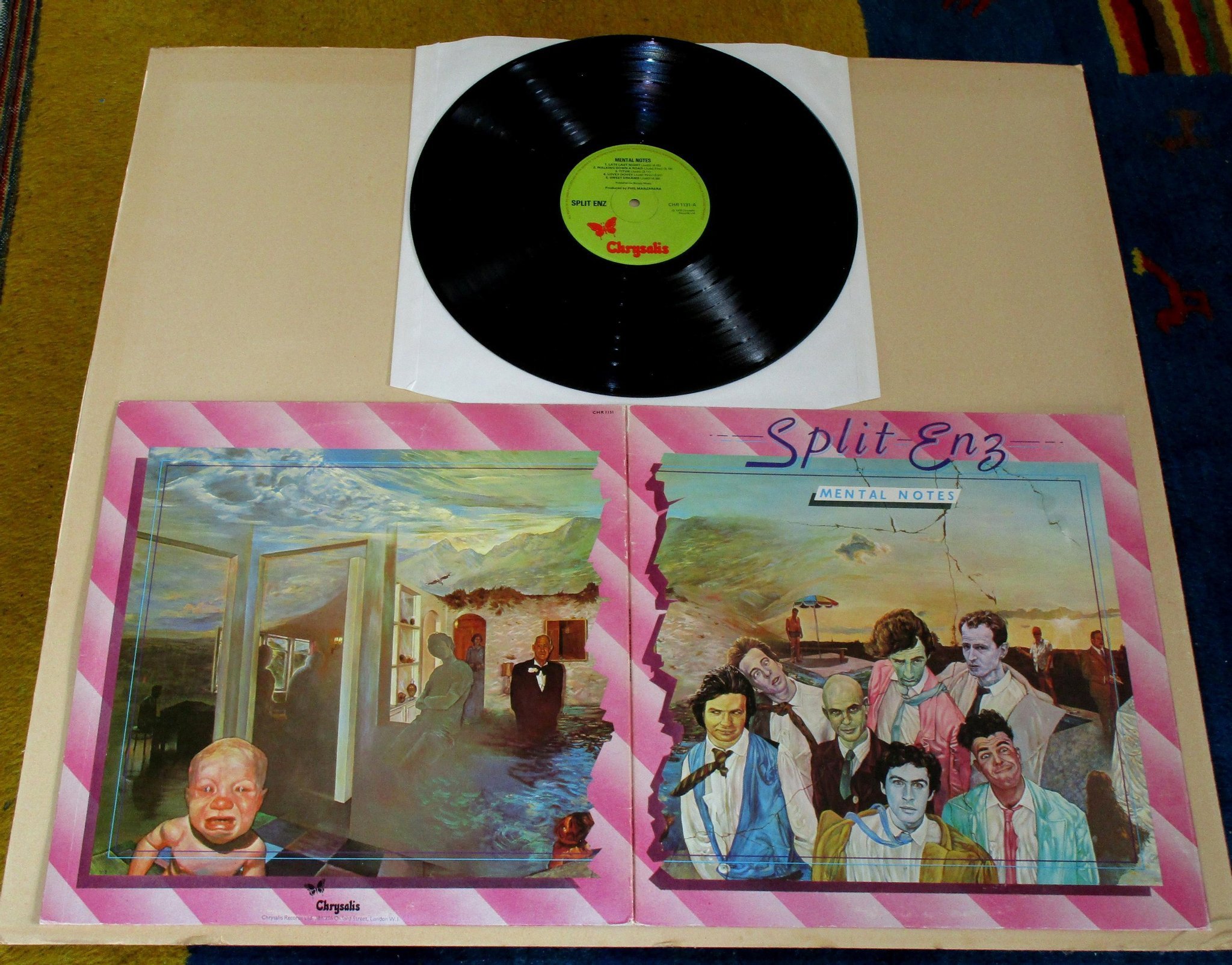 Split Enz, Mental notes, 1976, LP-skiva, vinyl | Köp på Tradera (705823315)