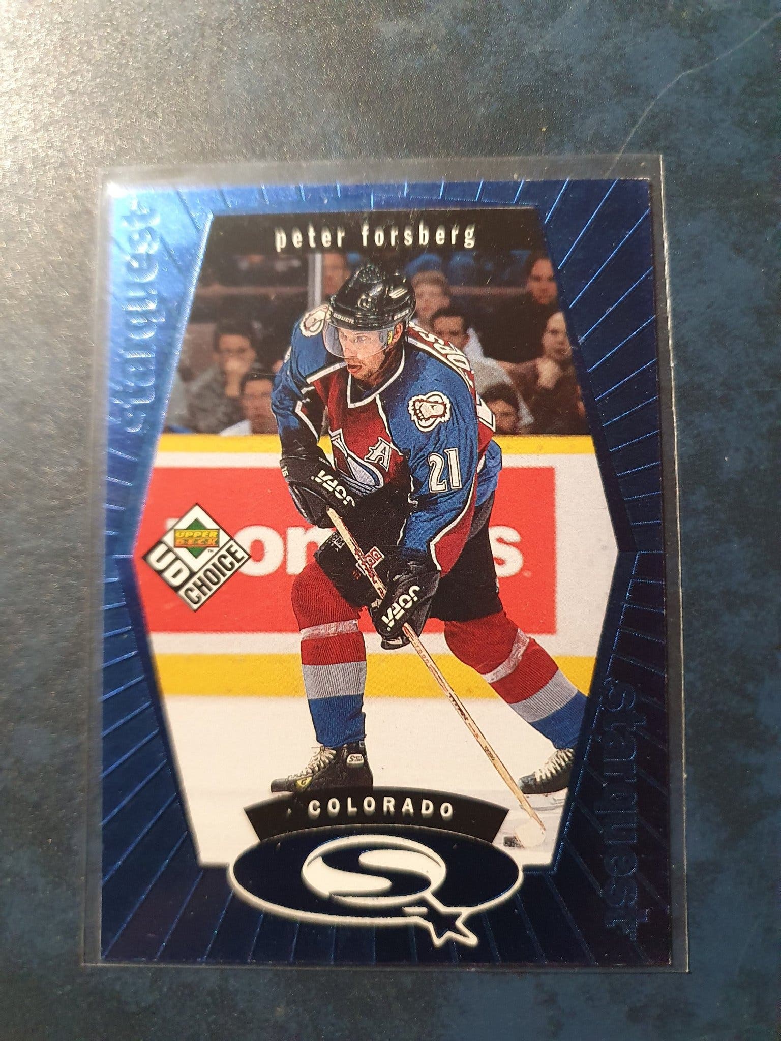 Se produkter som liknar Peter Forberg 1998-99 UD Star.. på Tradera ...