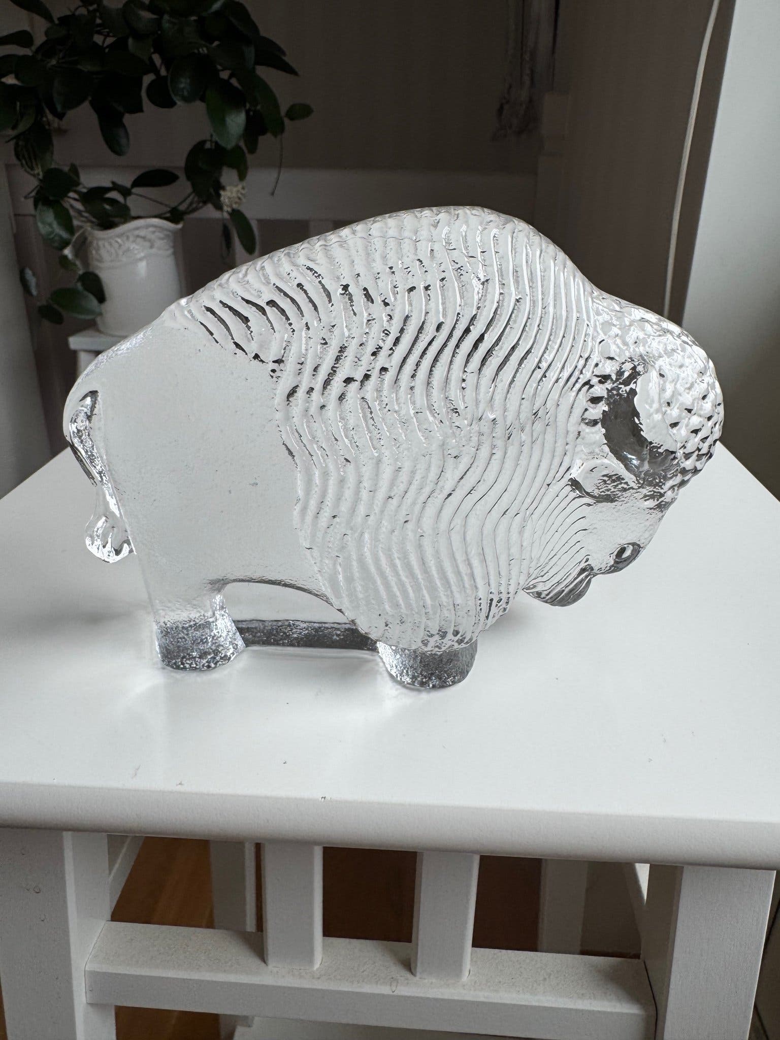 Lisa Larson Bisonoxe Oxe Royal Krona 1970-tal | Köp på Tradera (698958278)