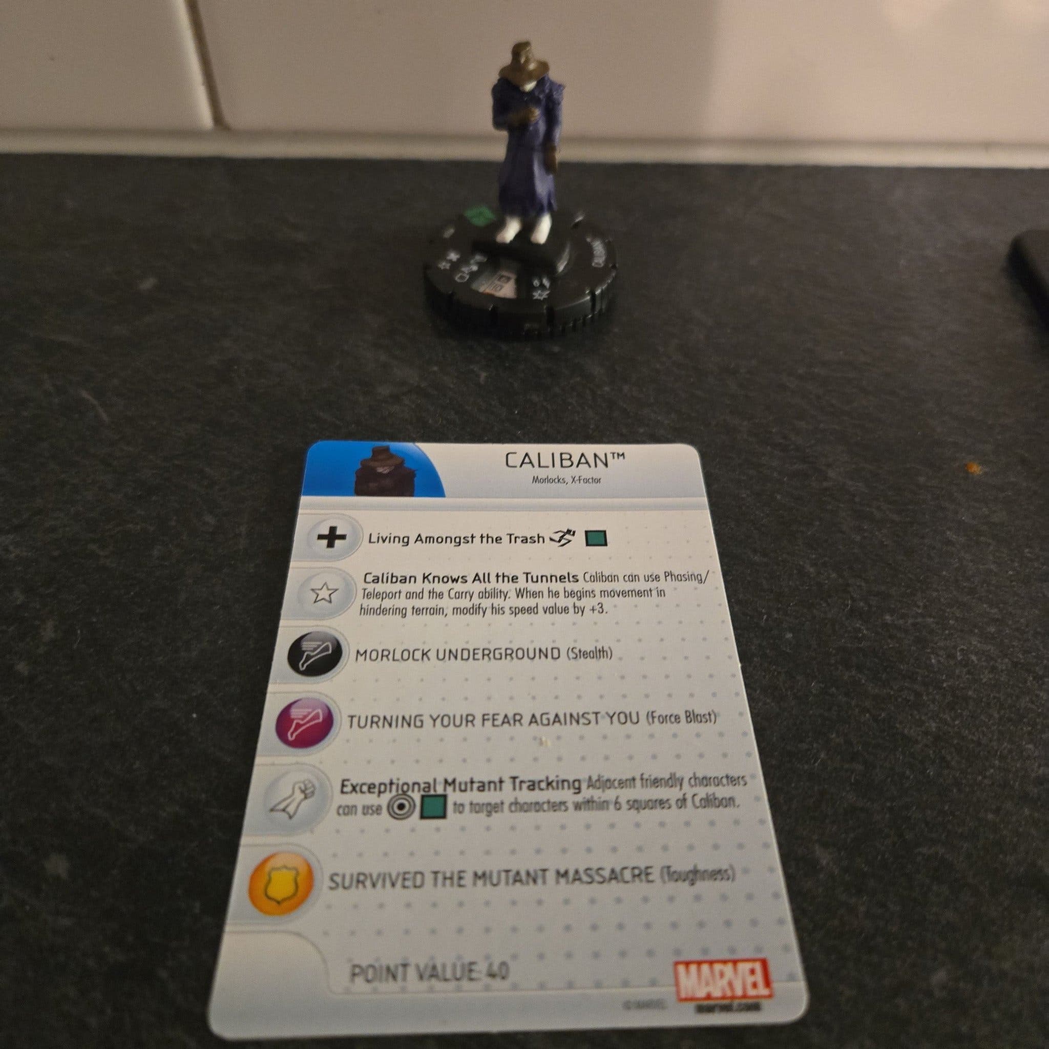 Caliban #028 The Uncanny X-Men Marvel Heroclix | Köp på Tradera (714969453)
