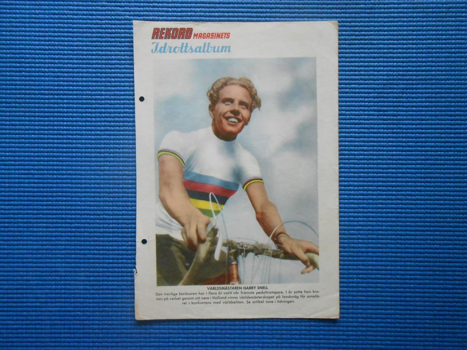 Rekordmagasinet Harry Snell Sverige i olympiaden | Köp på Tradera ...