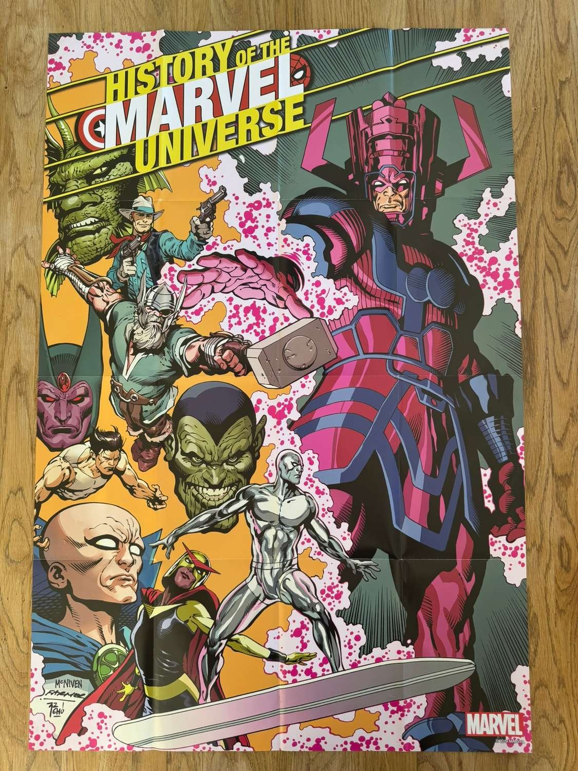 History of the Marvel Universe.. | Köp från Wiboniverse på Tradera ...