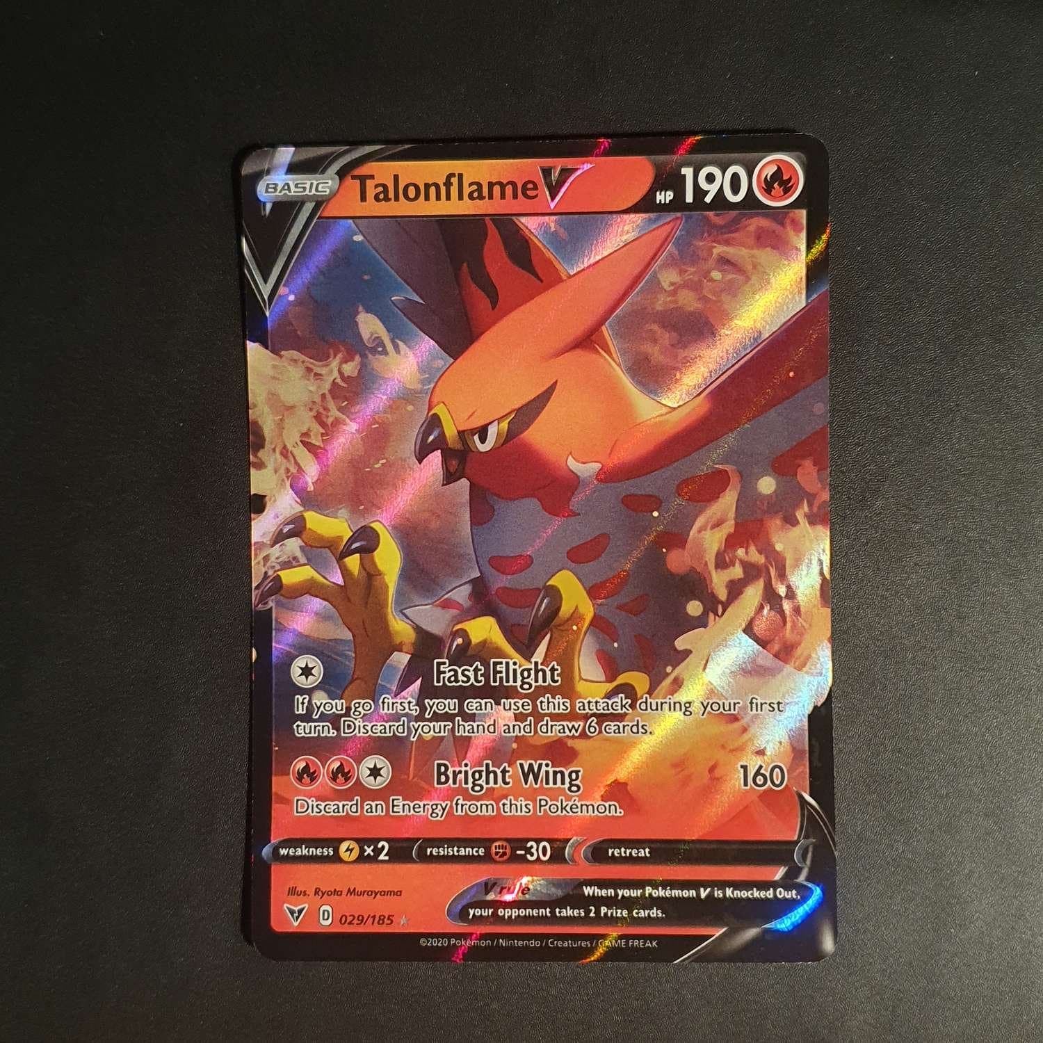 Pokemon Talonflame V 029/185 Vivid Voltage | Köp på Tradera (700754976)
