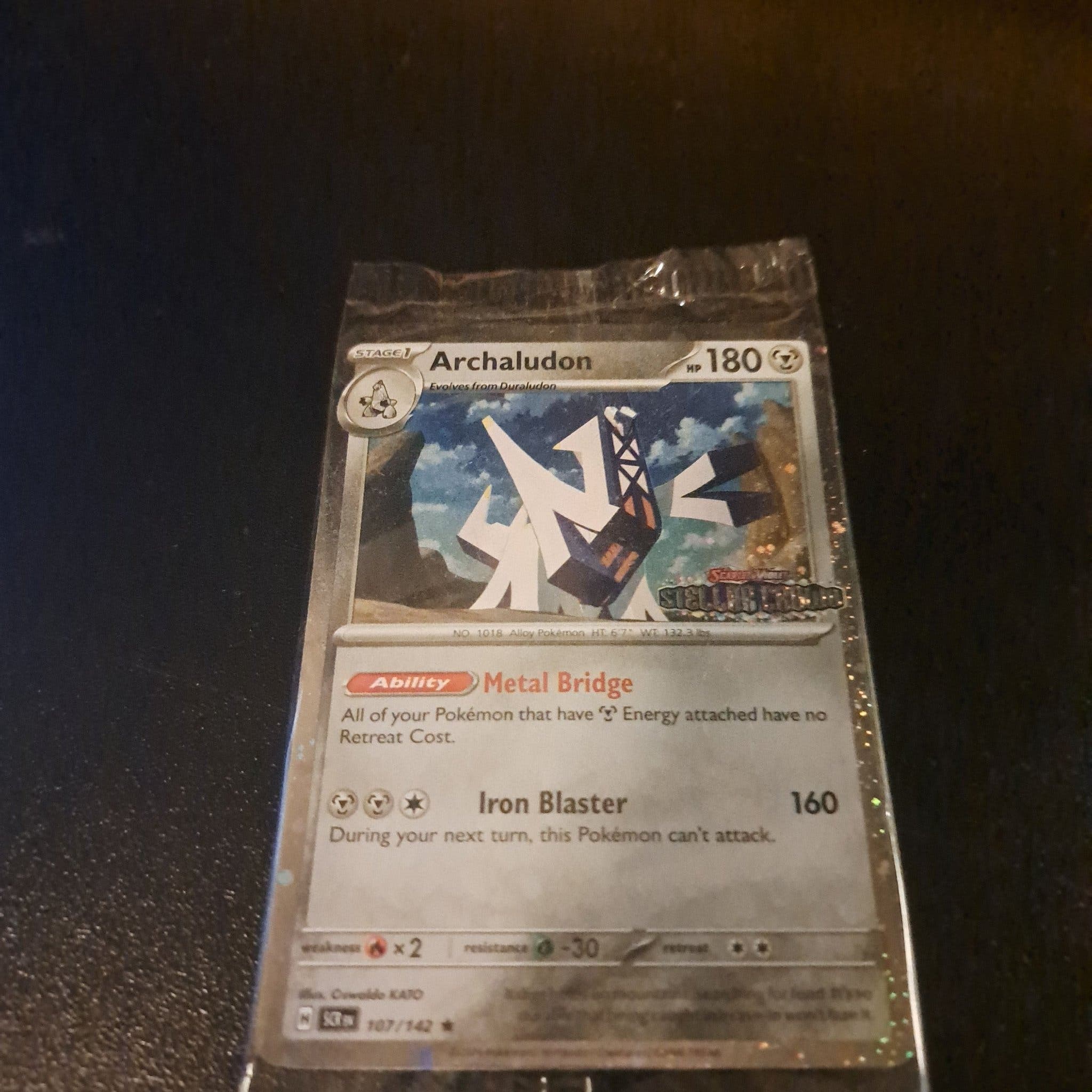 Se produkter som liknar Archaludon Pokémonkort sealed på Tradera ...