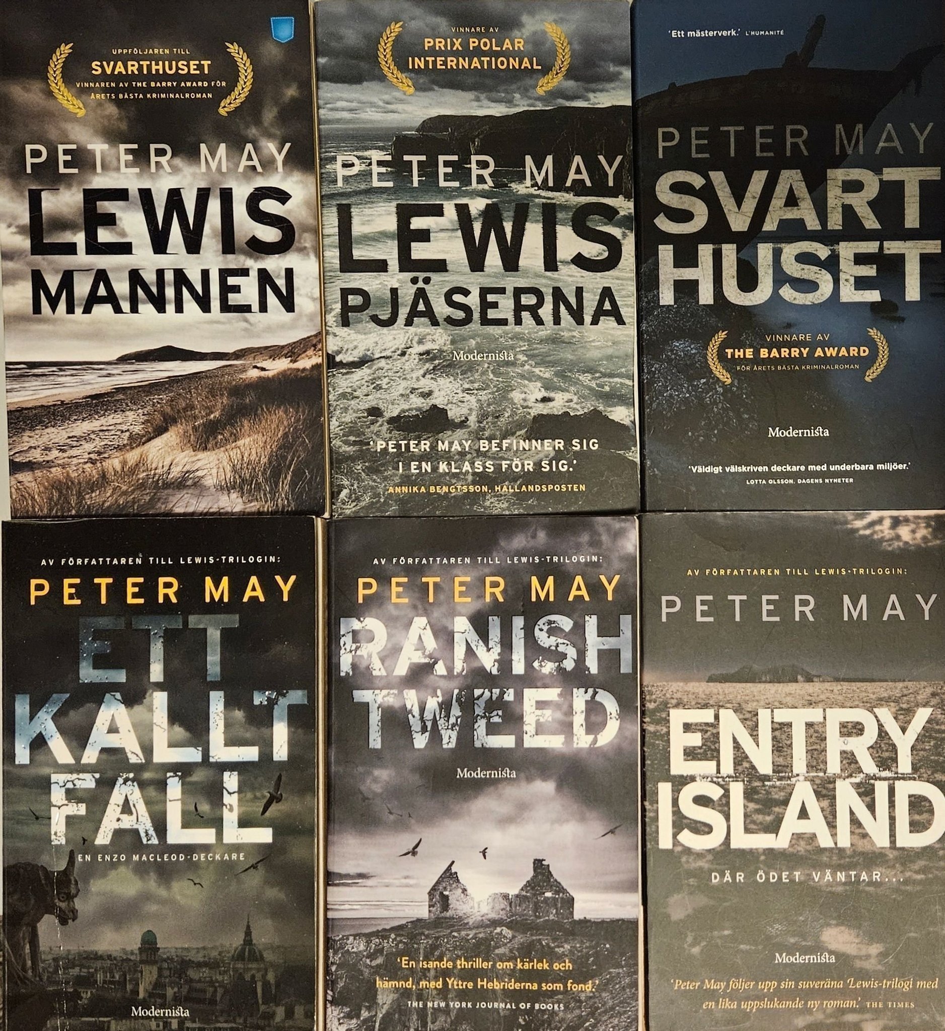 Peter May - Svarthuset, Lewismannen & Lewispjäs.. | Köp på Tradera ...