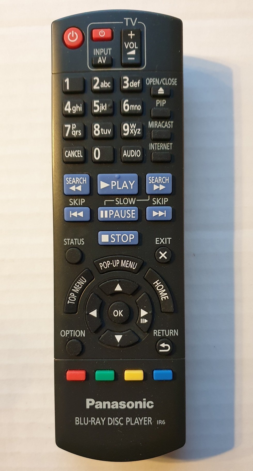 Panasonic IR6 Fjärrkontroll, Remote Control, fö.. (449625854) ᐈ Köp på ...