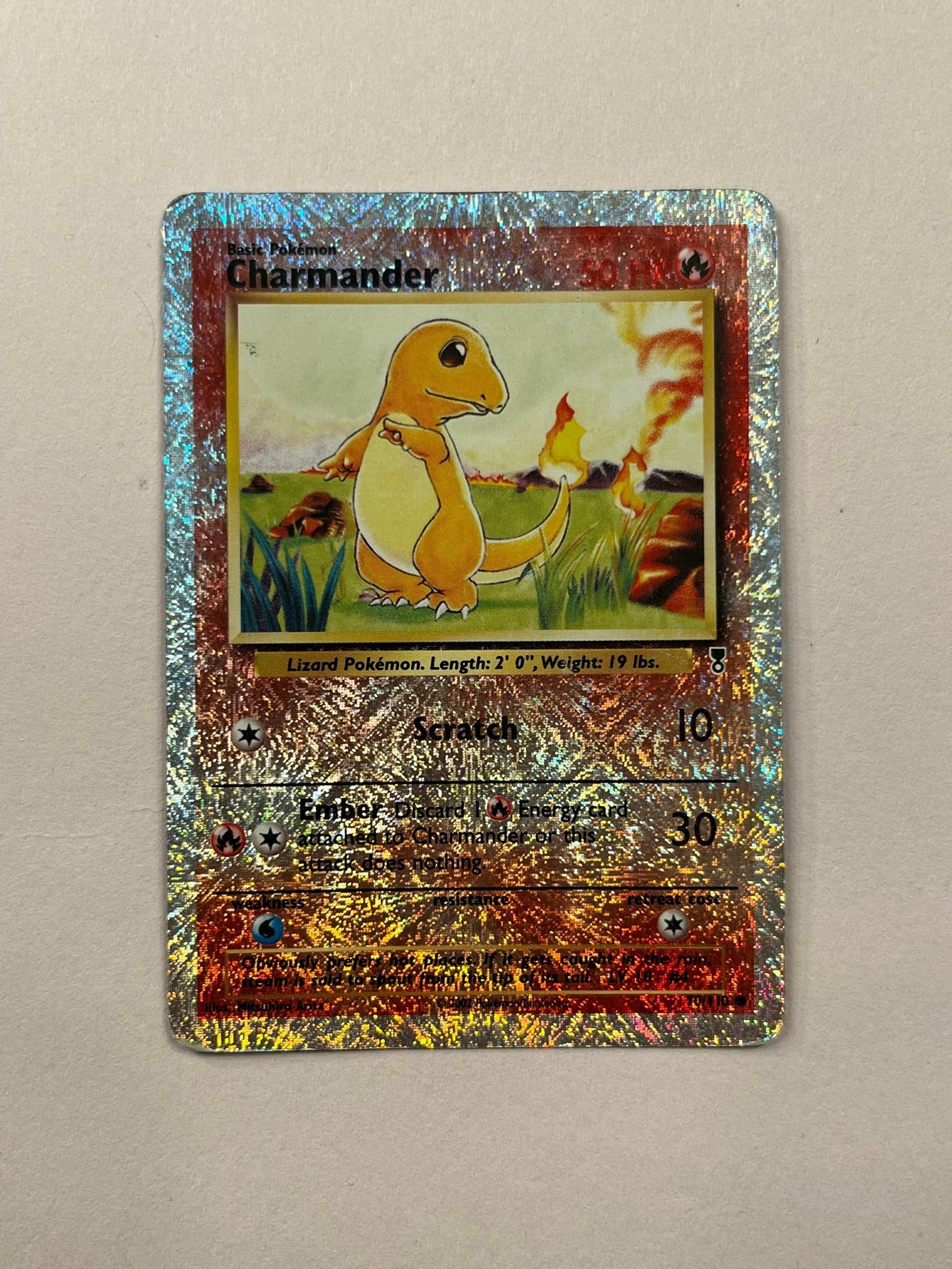 Charmander Reverse Holo Legendary Collection -P.. | Köp på Tradera ...