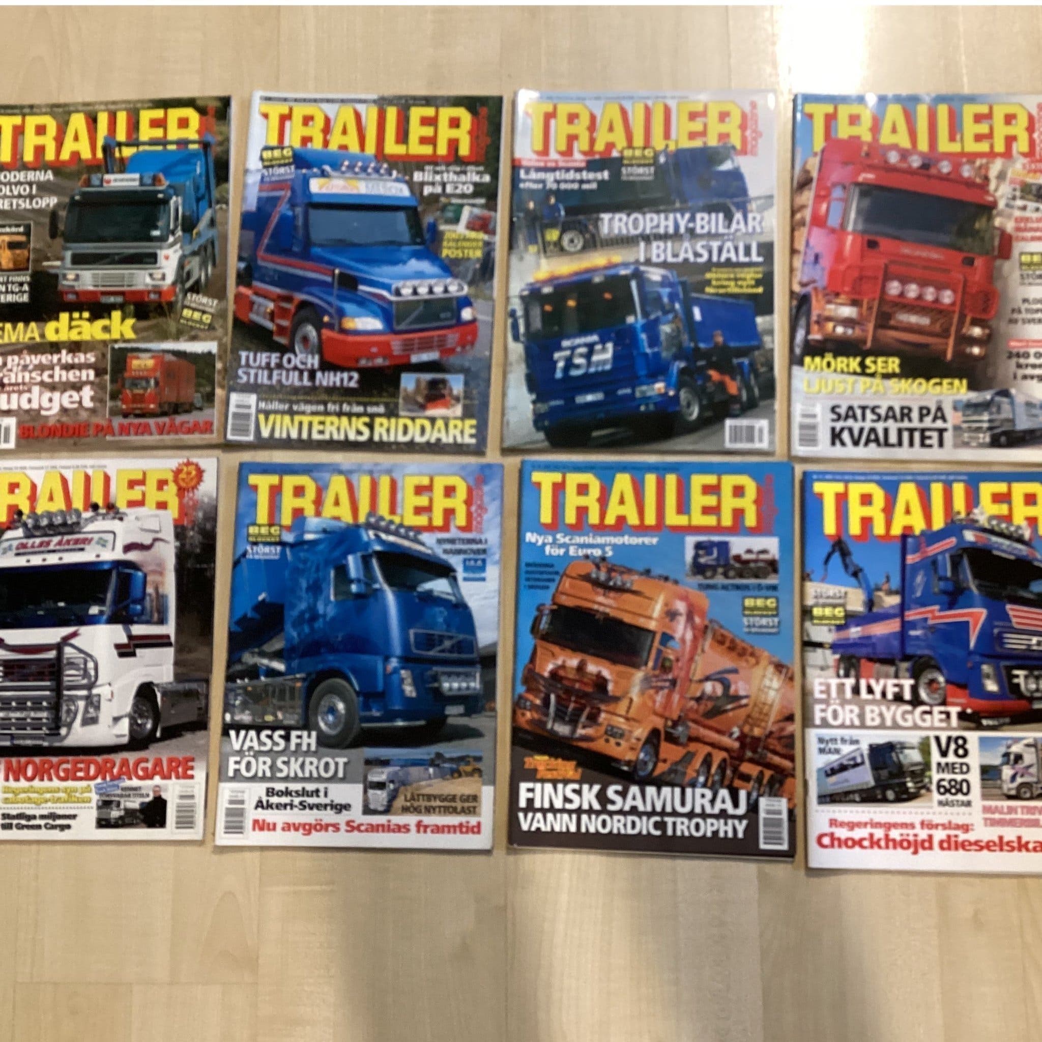 Samling av Trailer Magazine - Diverse Årgångar | Köp på Tradera (703591832)