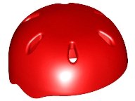 BEGAGNAD Red Minifigure, Headgear Helmet Sports.. | Köp på Tradera ...