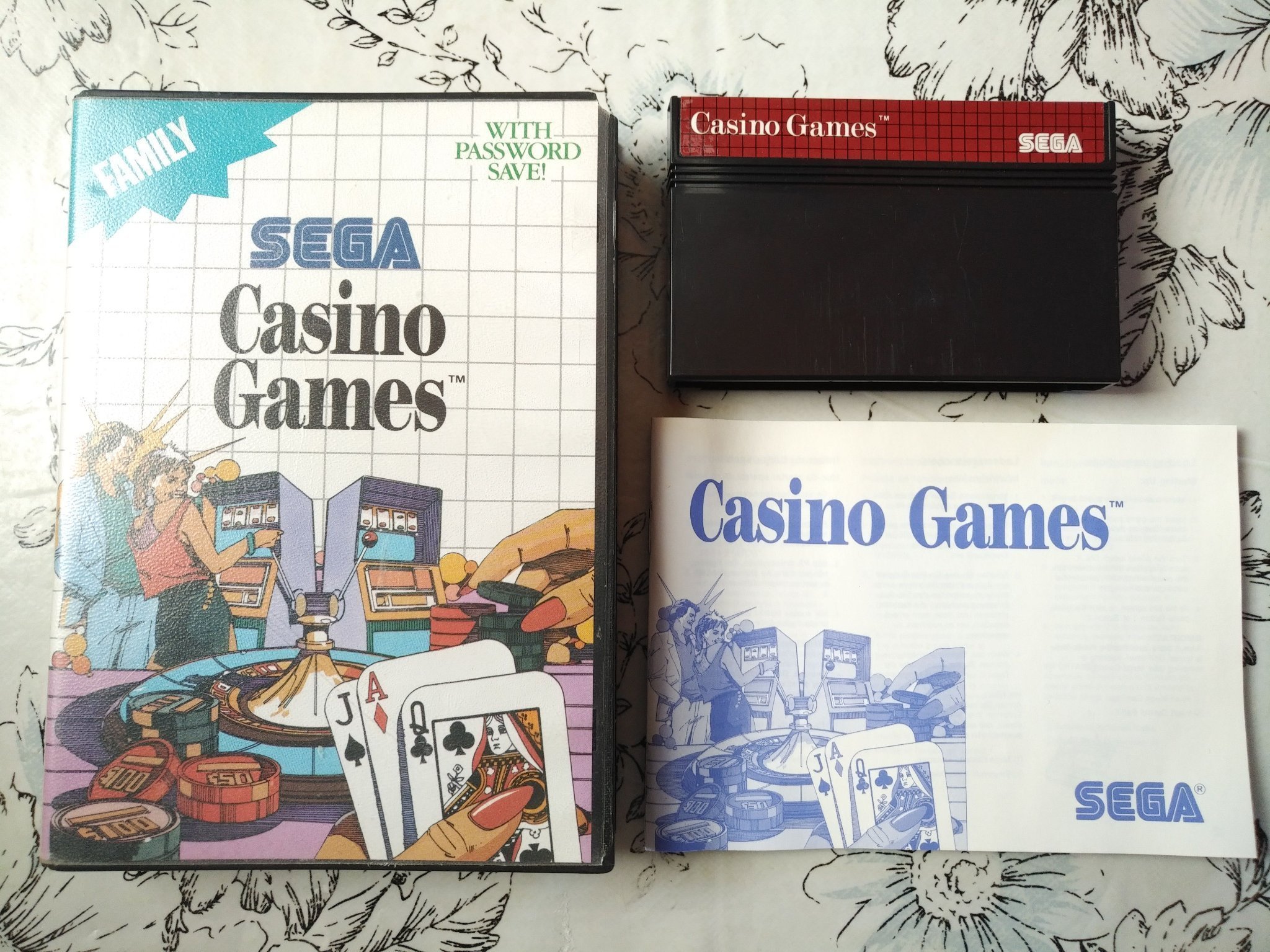 Casino Games Komplett - Sega Master System (408324585) ᐈ Köp på Tradera
