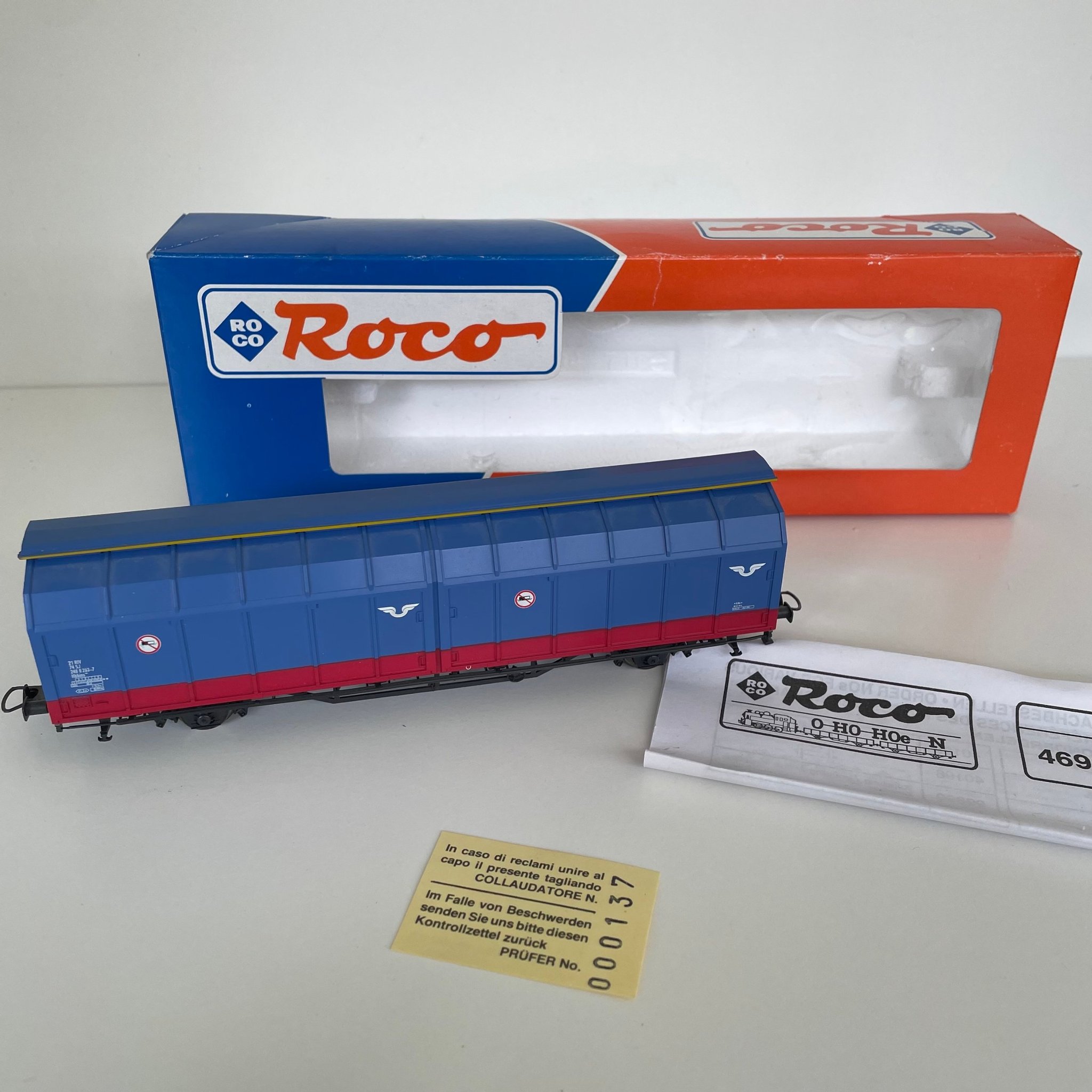 Se produkter som liknar Roco SJ Godsvagn 46922 HO på Tradera (694375037)