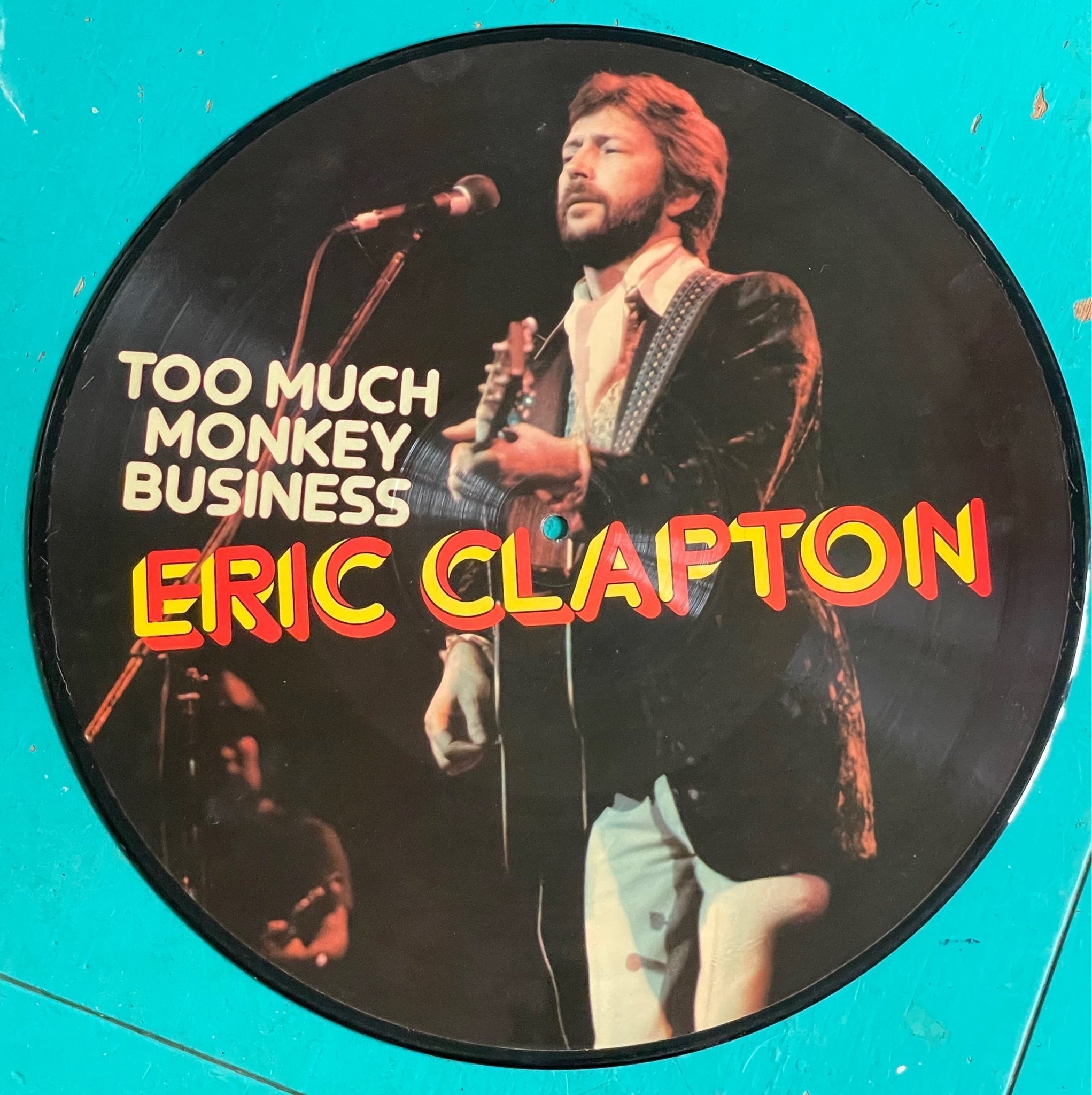 Se produkter som liknar ERIC CLAPTON "TOO MUCH MONKEY.. på Tradera ...