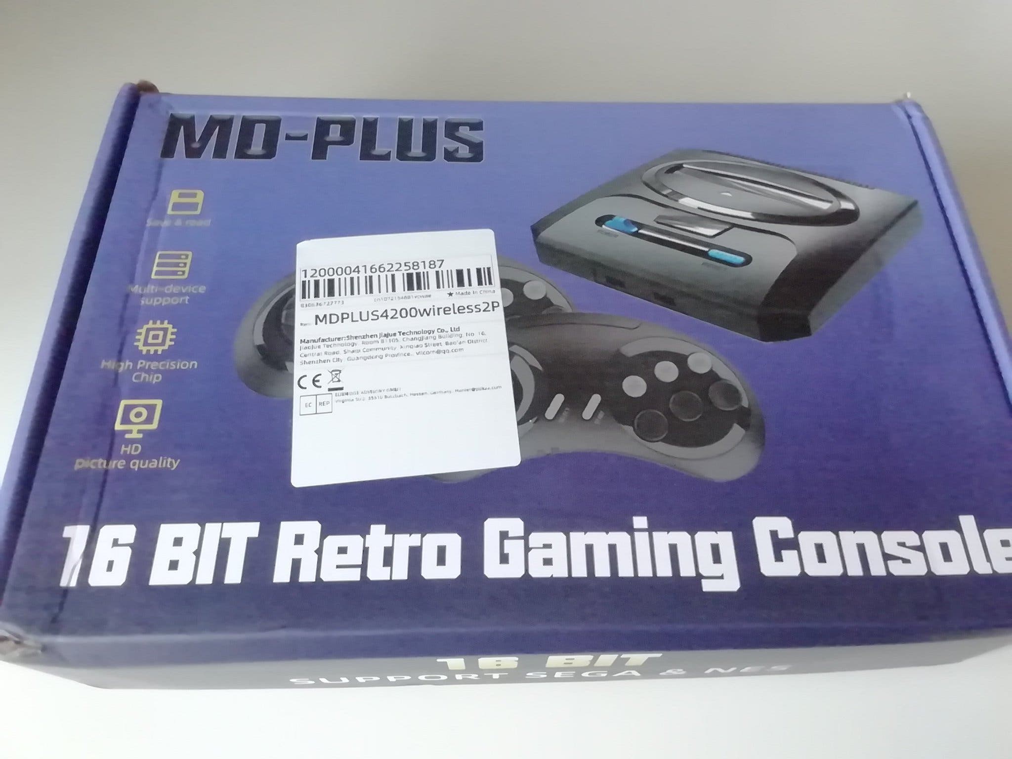 Se produkter som liknar MD-PLUS 16 BIT Retro Gaming C.. på Tradera ...