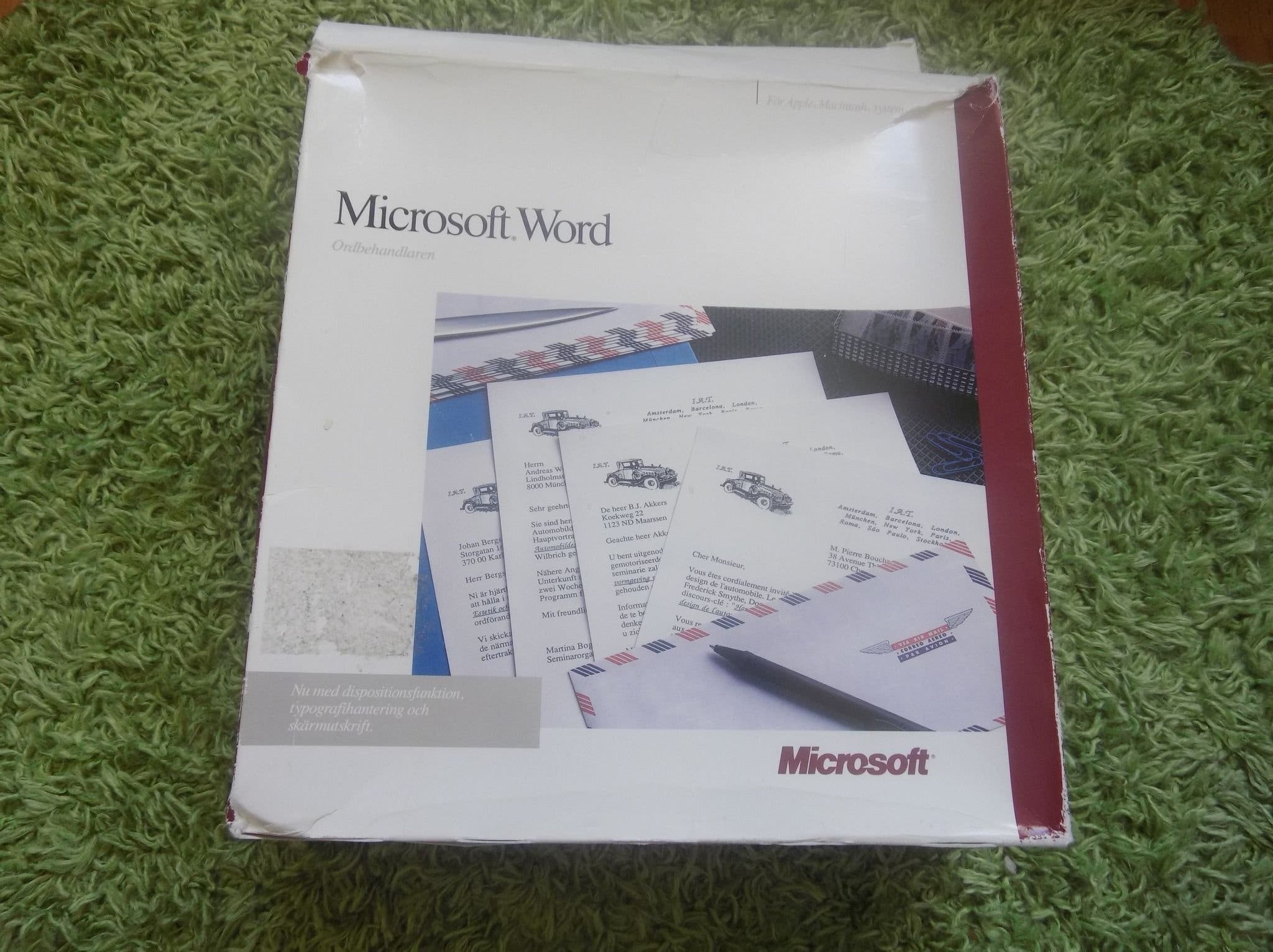 Se produkter som liknar Microsoft Word till Mac, Big .. på Tradera ...