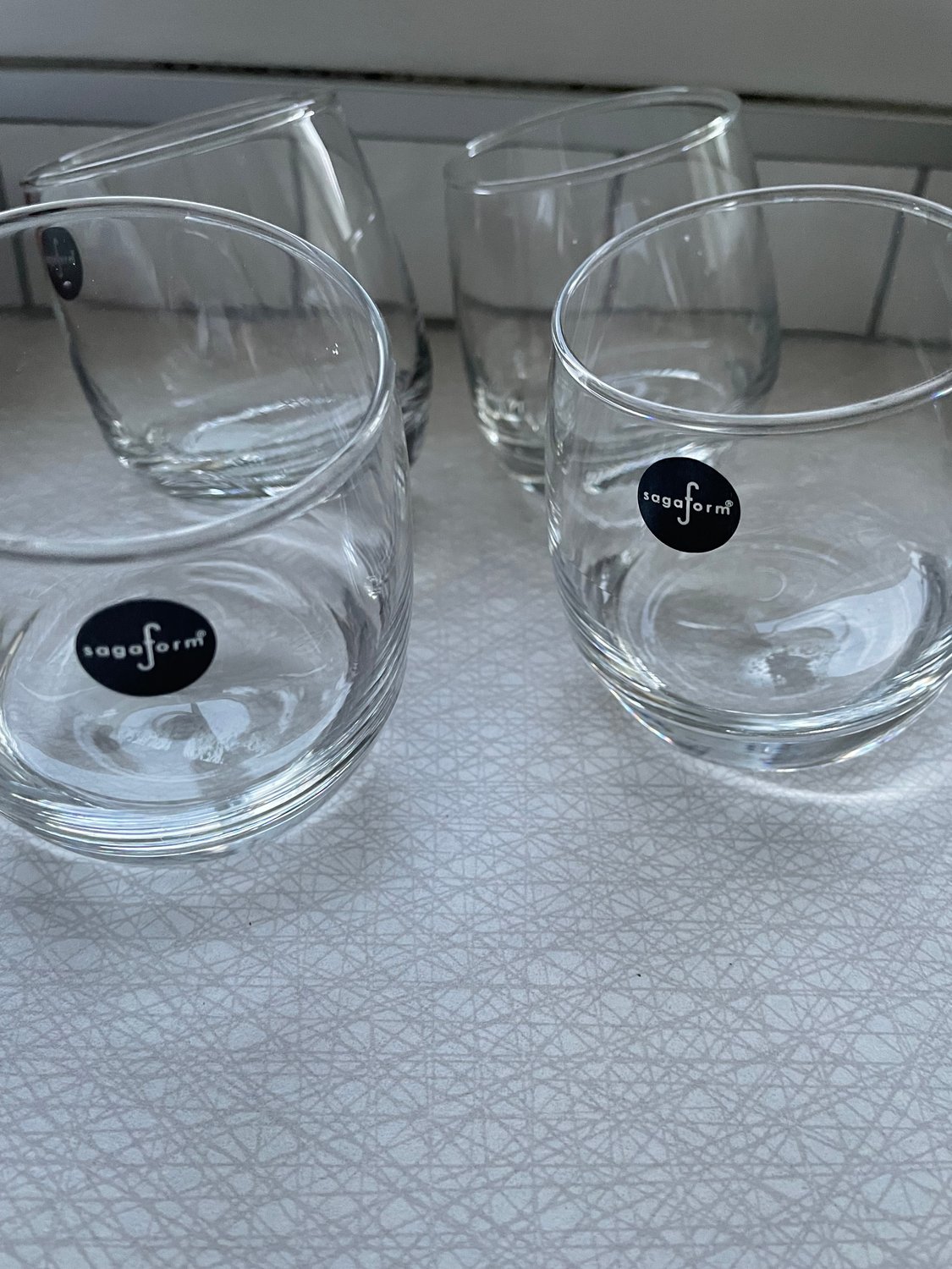 Saga Form Wiskey Glas med rundad botten 4 styck.. | Köp på Tradera ...