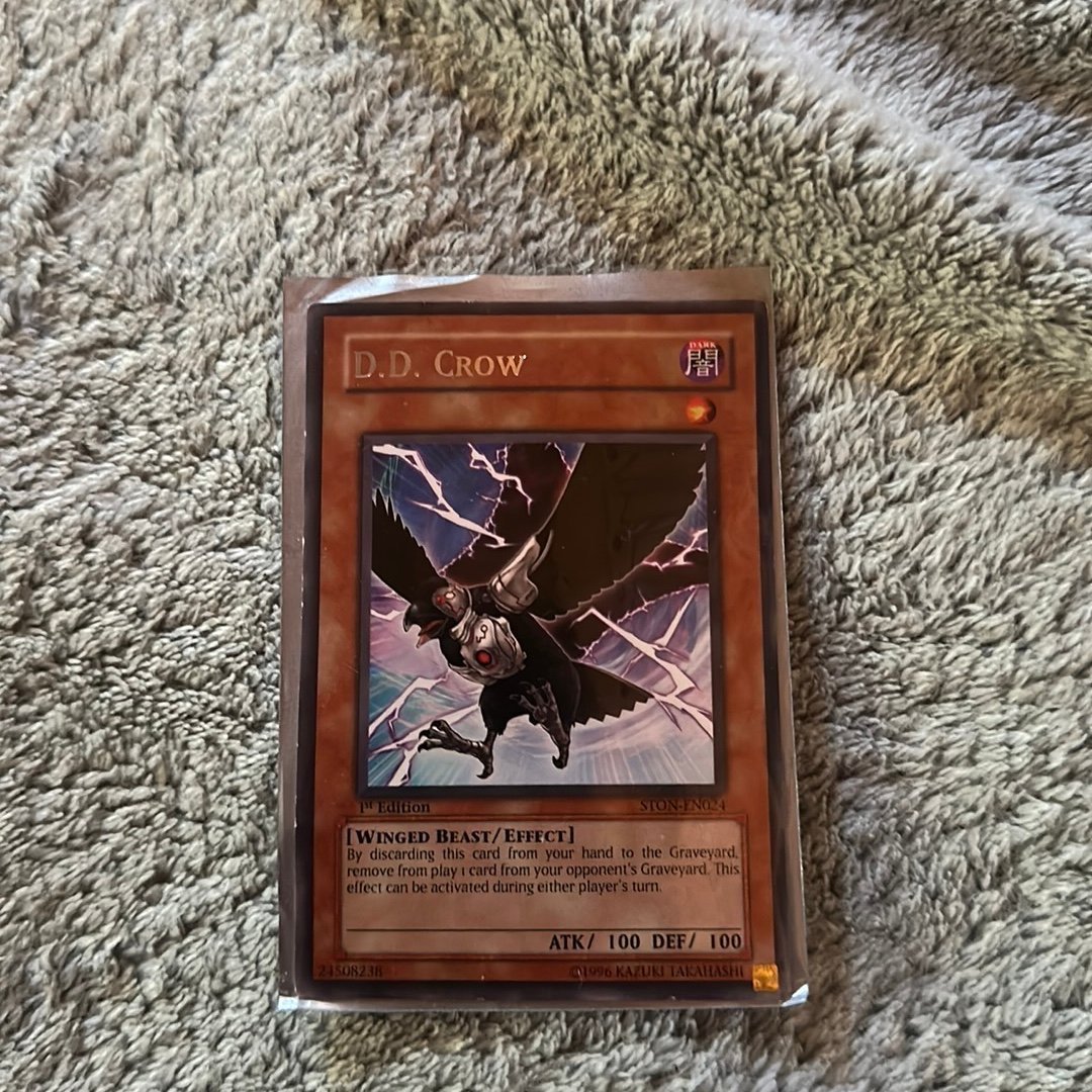 D.D. Crow 1st edition Yu-Gi-Oh! Kort | Köp på Tradera (688354269)