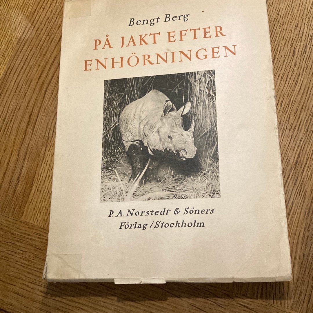 På Jakt Efter Enhörningen - Bengt Berg - Okänt År | Köp på Tradera ...