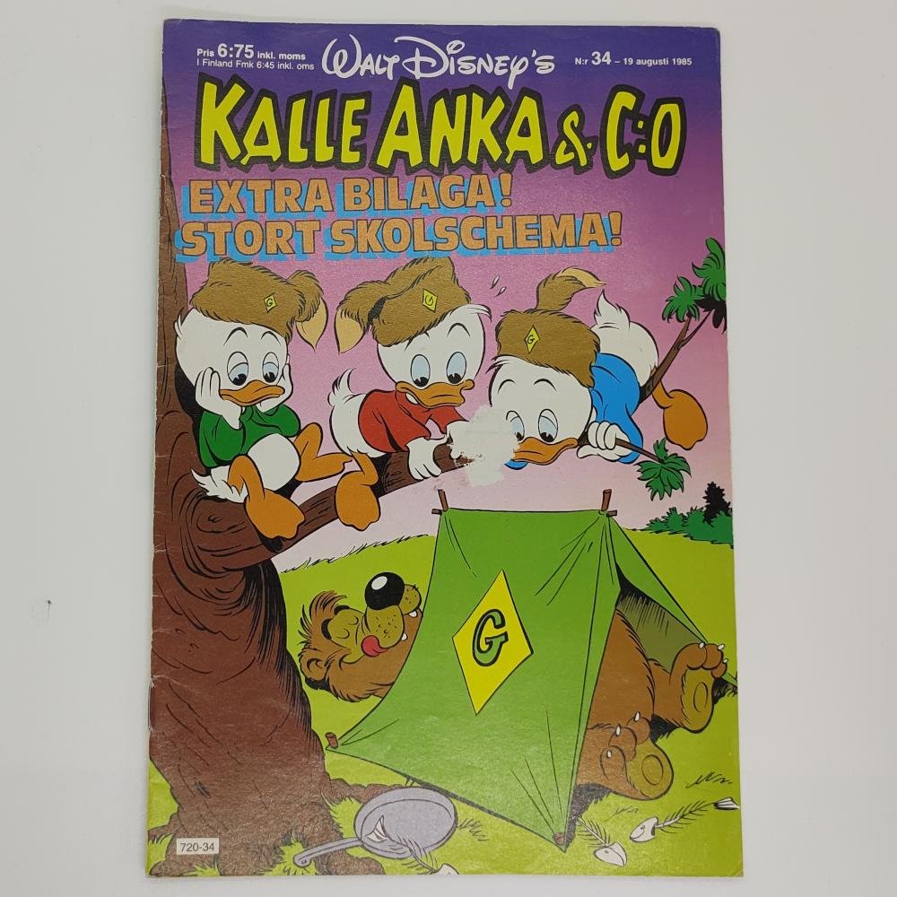 Se produkter som liknar Kalle Anka 1985:34 Fair Ink. .. på Tradera ...