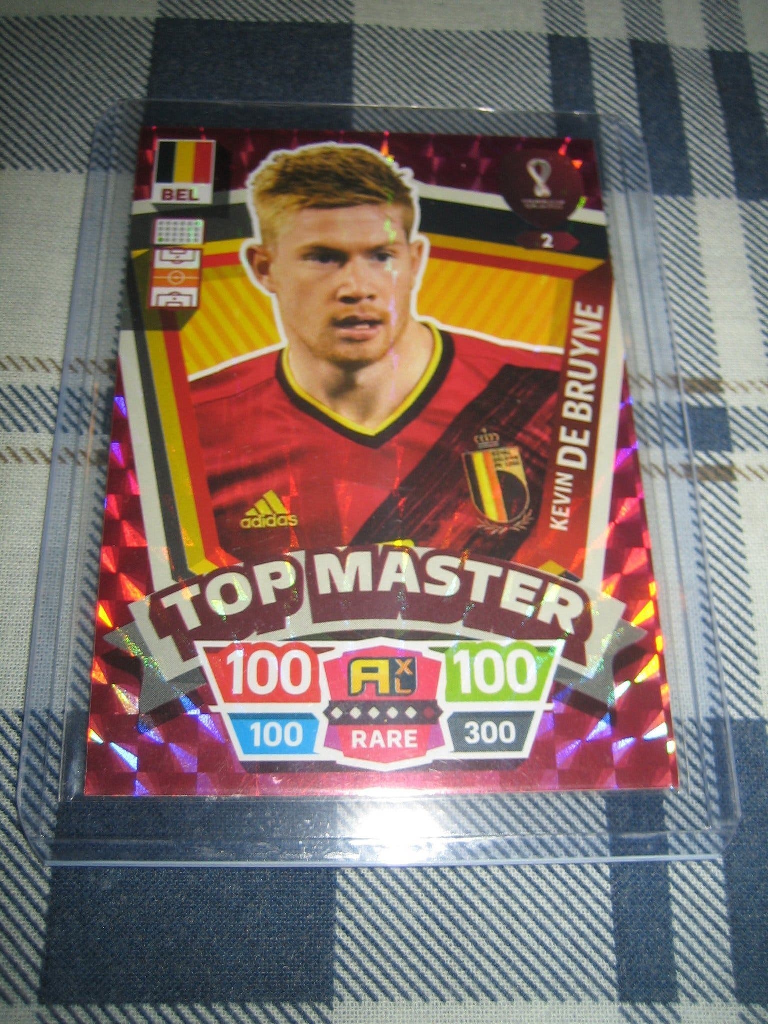 Panini Adrenalyn Top Master KEVIN DE BRUYNE Wor.. | Köp på Tradera ...