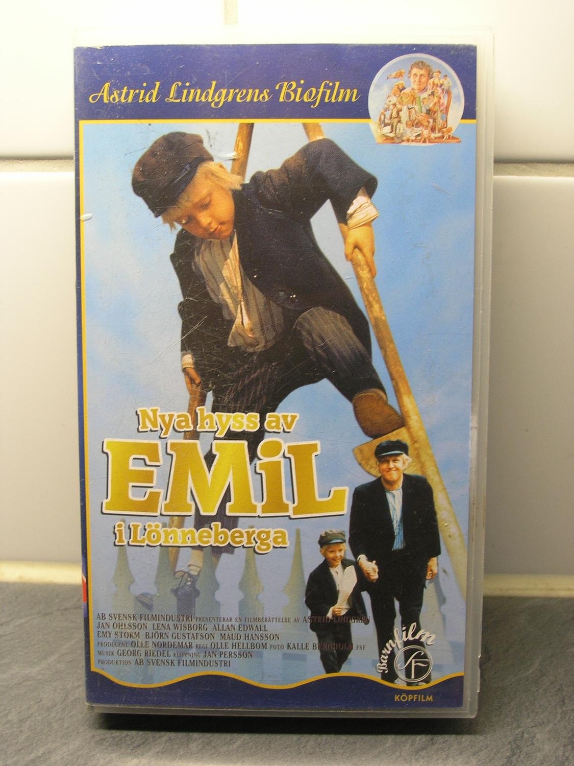 Nya hyss av Emil i Lönneberga, VHS, Astrid Lind.. | Köp på Tradera ...