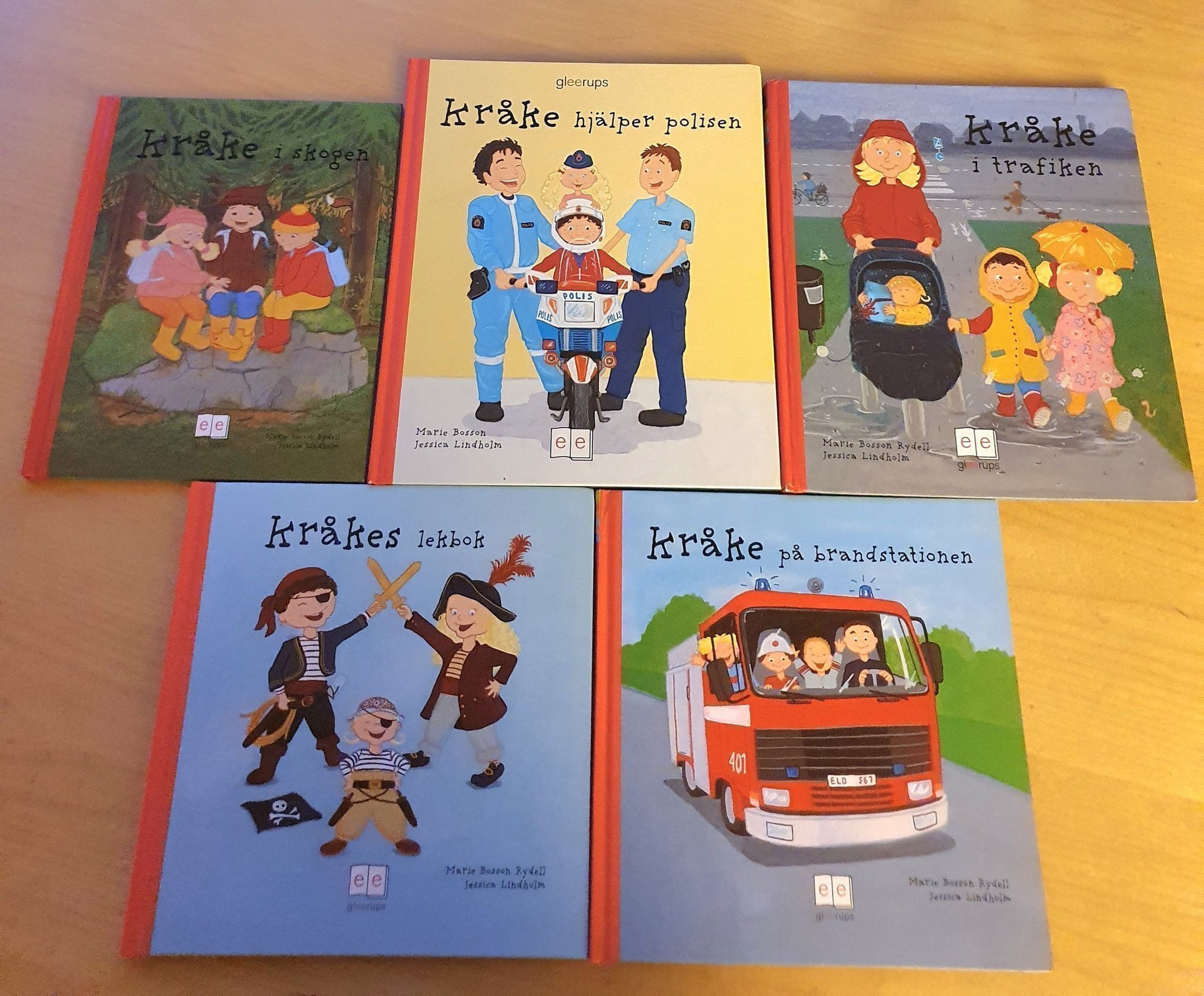 5st Barnböcker Kråke böcker Marie Bosson Rydell.. | Köp på Tradera ...