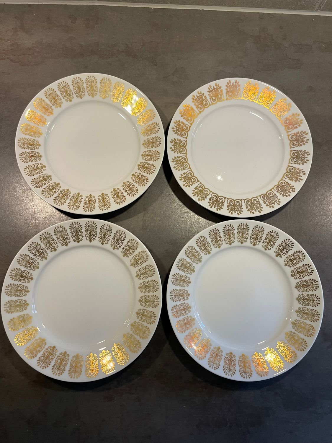 Upsala-Ekeby - Karlskrona! Modell 5830! 4 Tallr.. | Köp på Tradera ...