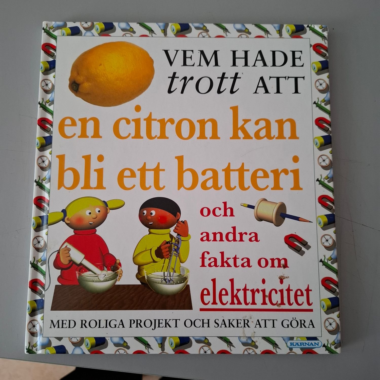 Vem hade trott att en citron kan bli ett batteri | Köp på Tradera ...