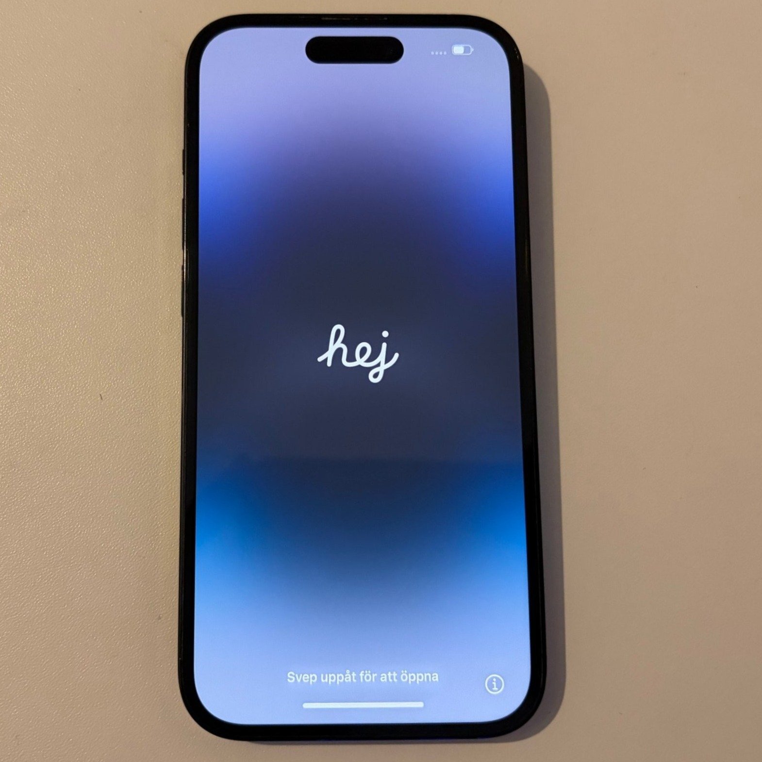 Apple iPhone 14 Pro - 128GB Space Black - Batte.. | Köp på Tradera ...