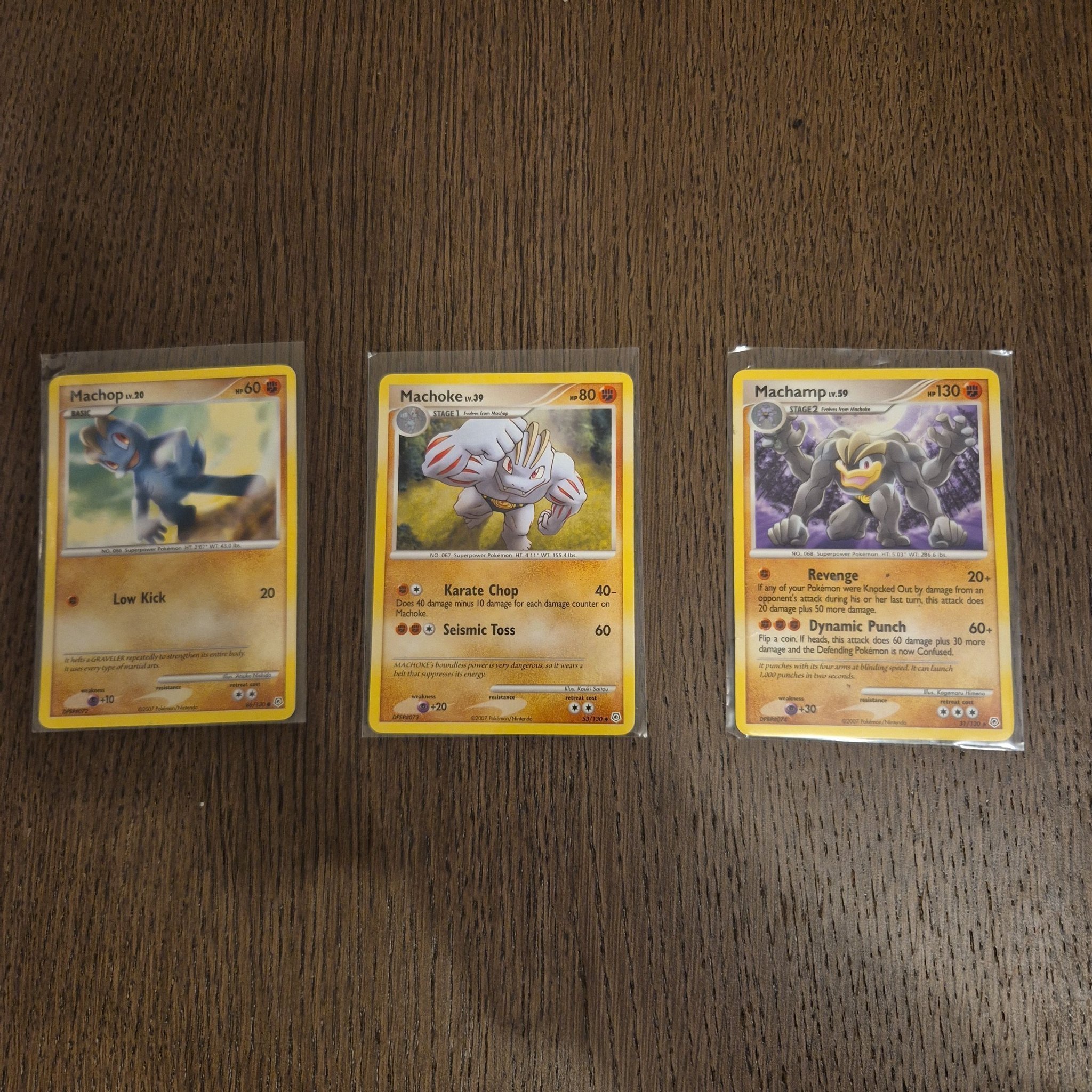 Full evolve machop,machoke & machamp pokemon di.. | Köp på Tradera ...