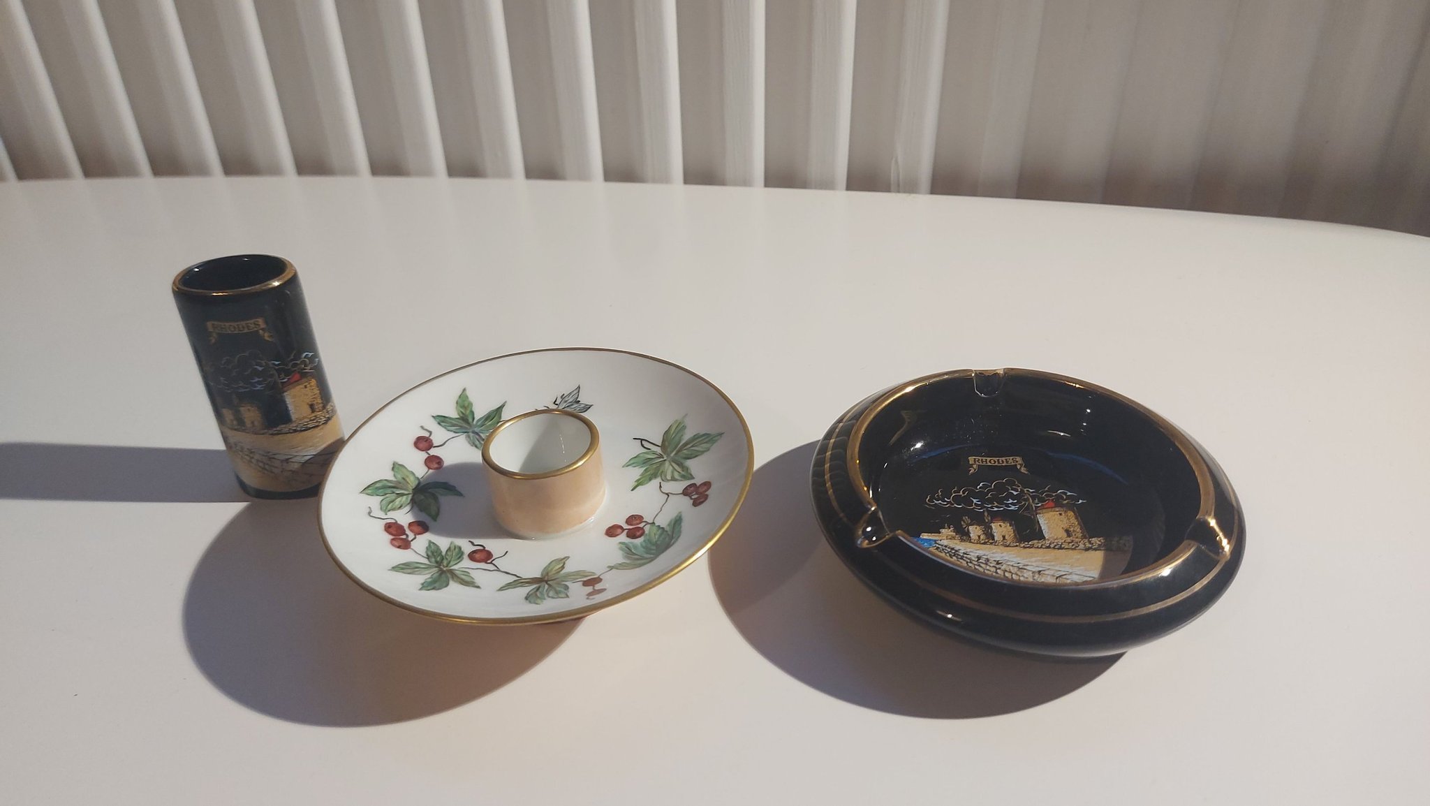 Vintage keramik set – Grekland Tyskland – handm.. | Köp på Tradera ...