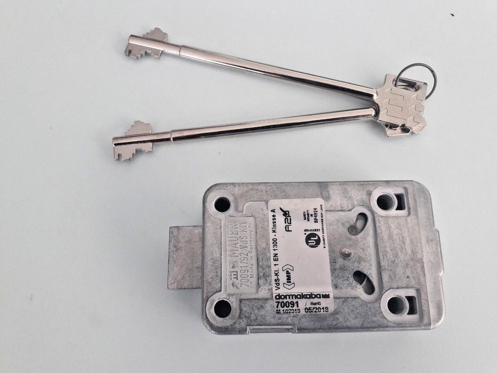 LÅS./ KABA MAUER 70091 VARIATOR A/Safe Lock/VDS.. | Köp på Tradera ...
