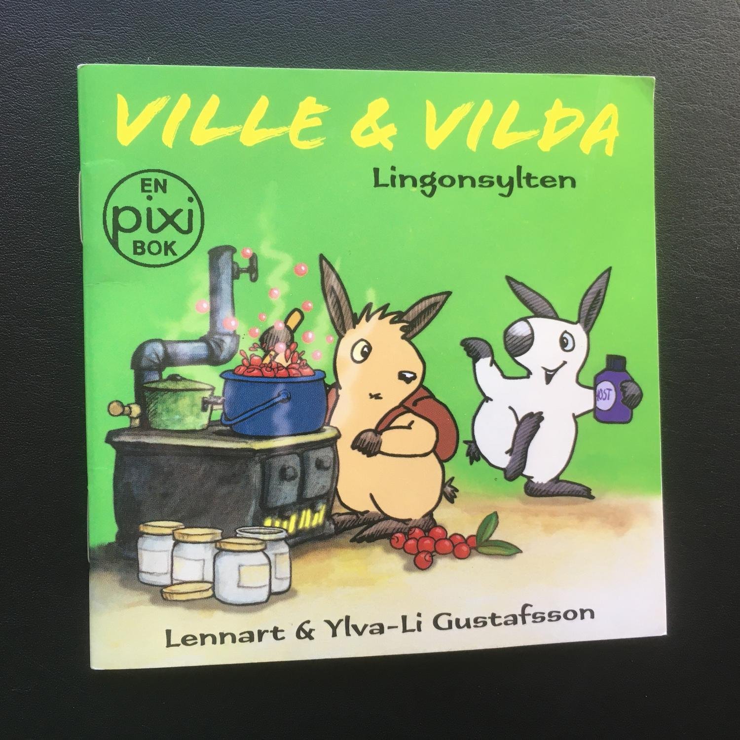 Pixi bok - VILLE & VILDA - Lingonsylten | Köp på Tradera (667317062)