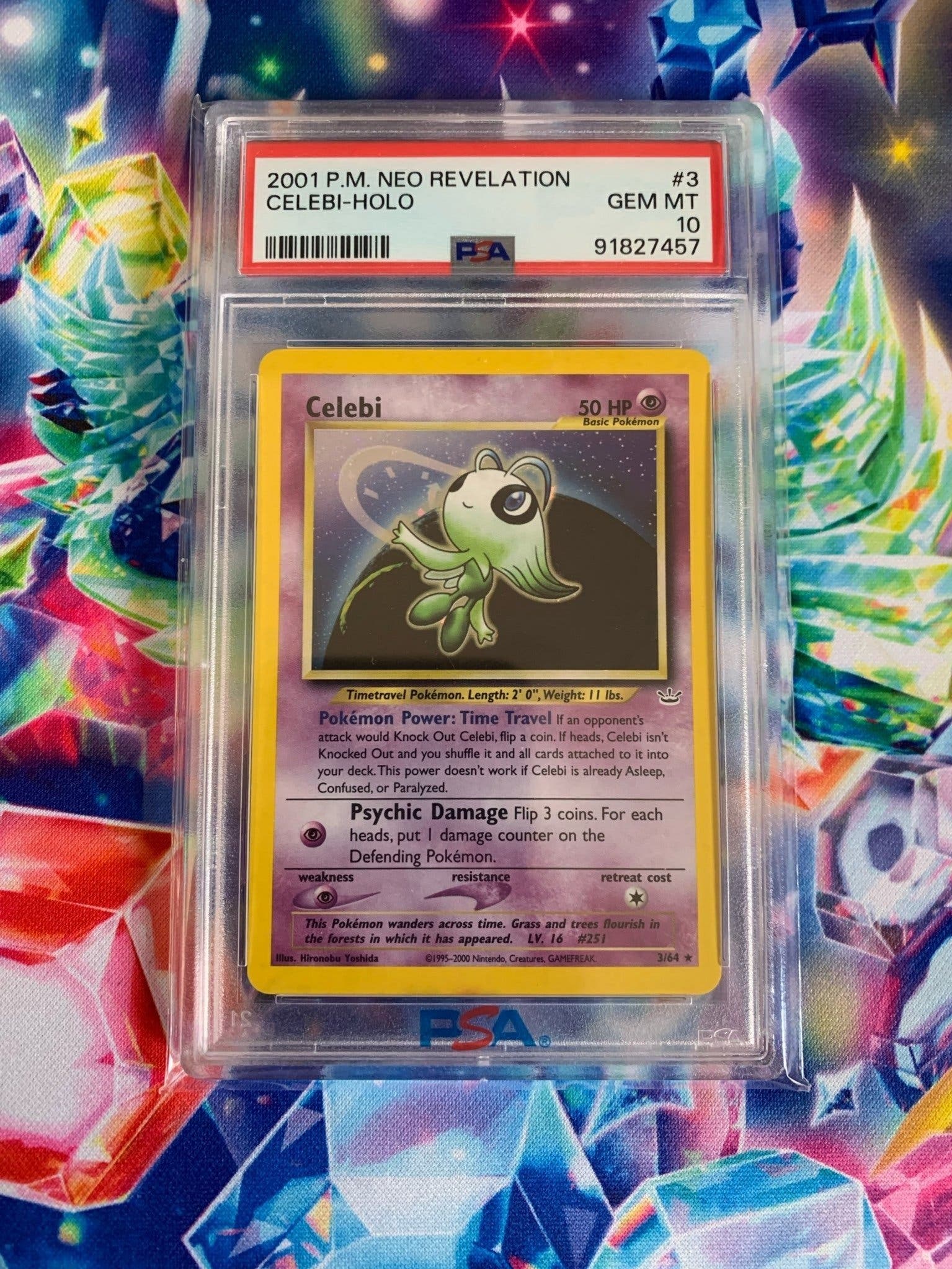 Holo Celebi #3 Pokemon Neo Revela.. | Köp från GZCards1 på Tradera ...