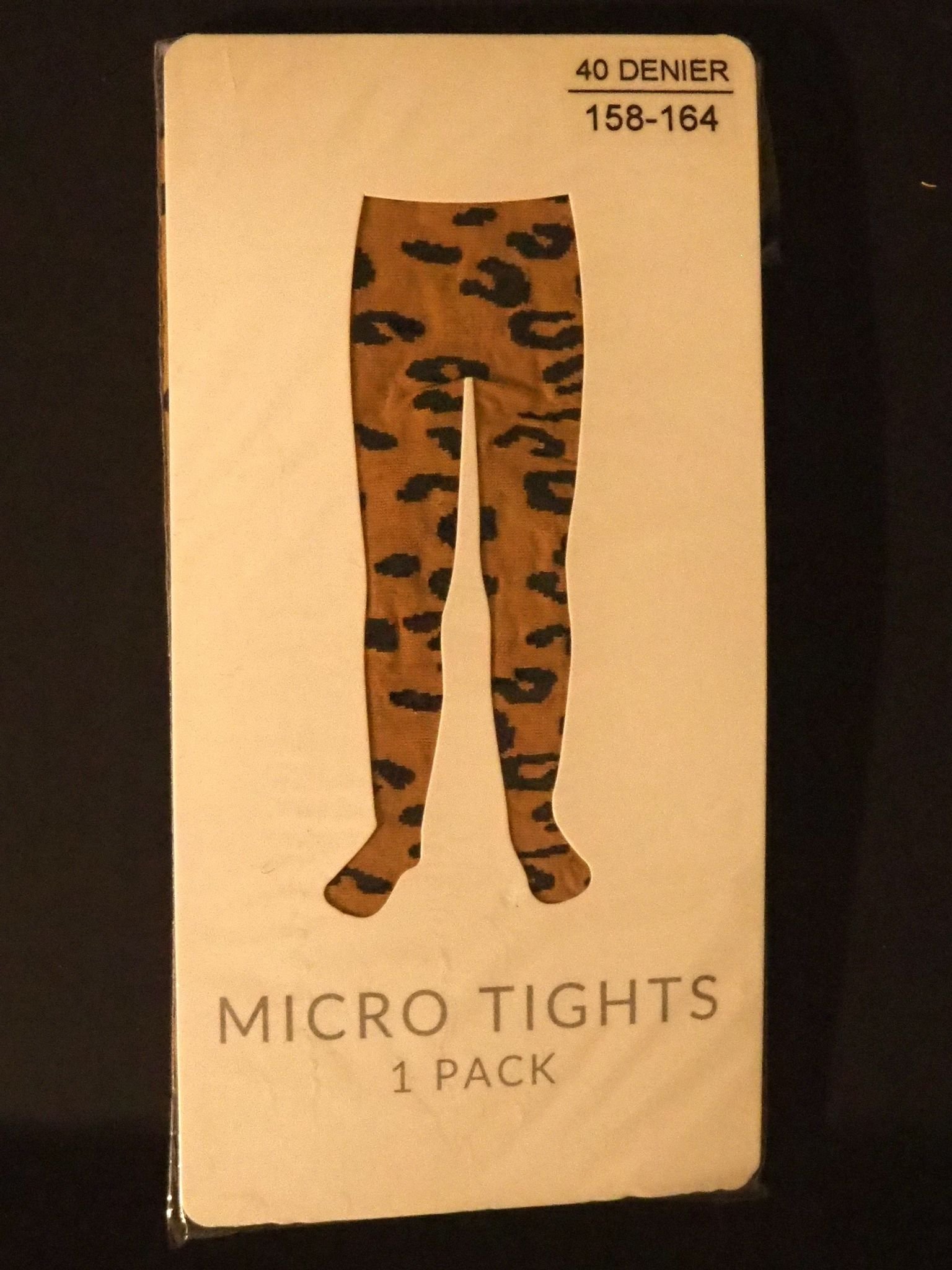 Nya! Strumpbyxor 158/164, 12-14 år Leopard Micr.. | Köp på Tradera ...