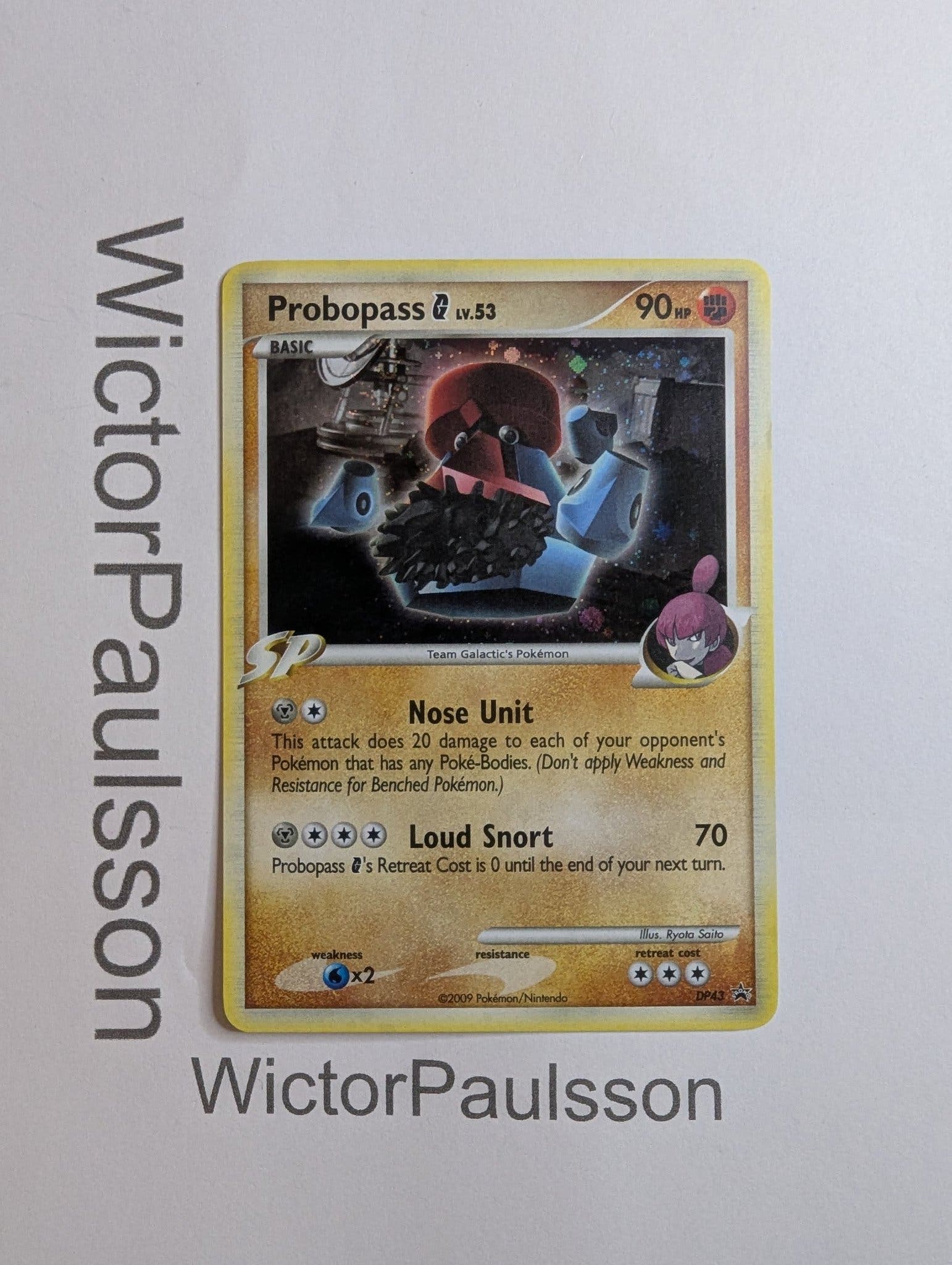 Probopass G LV.53 Holo Promo Pokemon Diamond & .. | Köp på Tradera ...