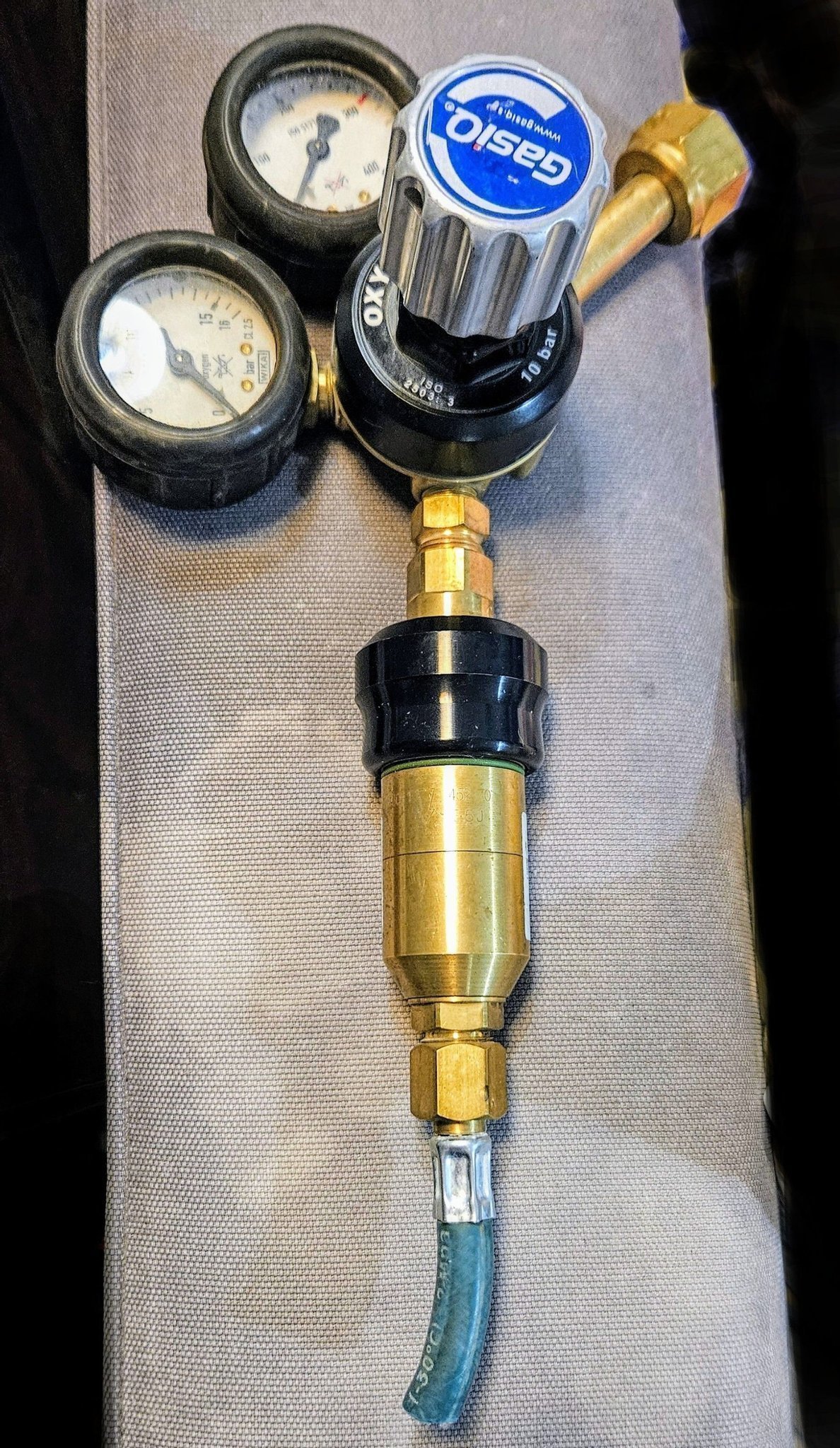 Gasiq: Gasrregulator Oxygen & bakslagspärr SAFE.. | Köp på Tradera ...