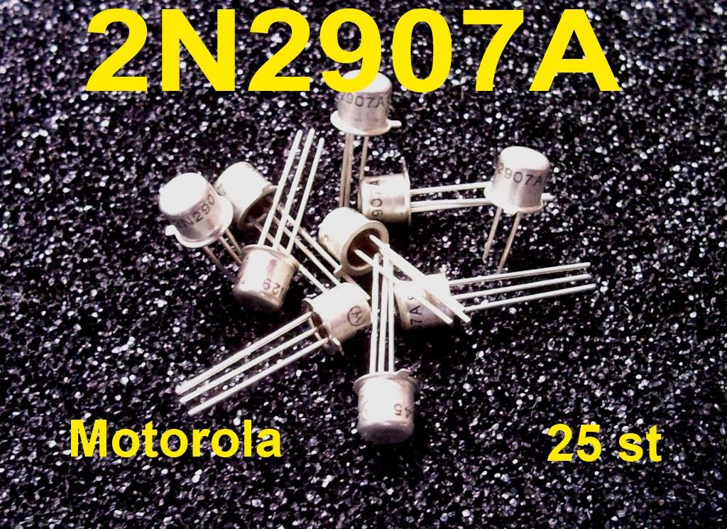 Transistor PNP 2N2907A -60 V -600 mA, TO-18 (2.. (402925599) ᐈ Köp på ...