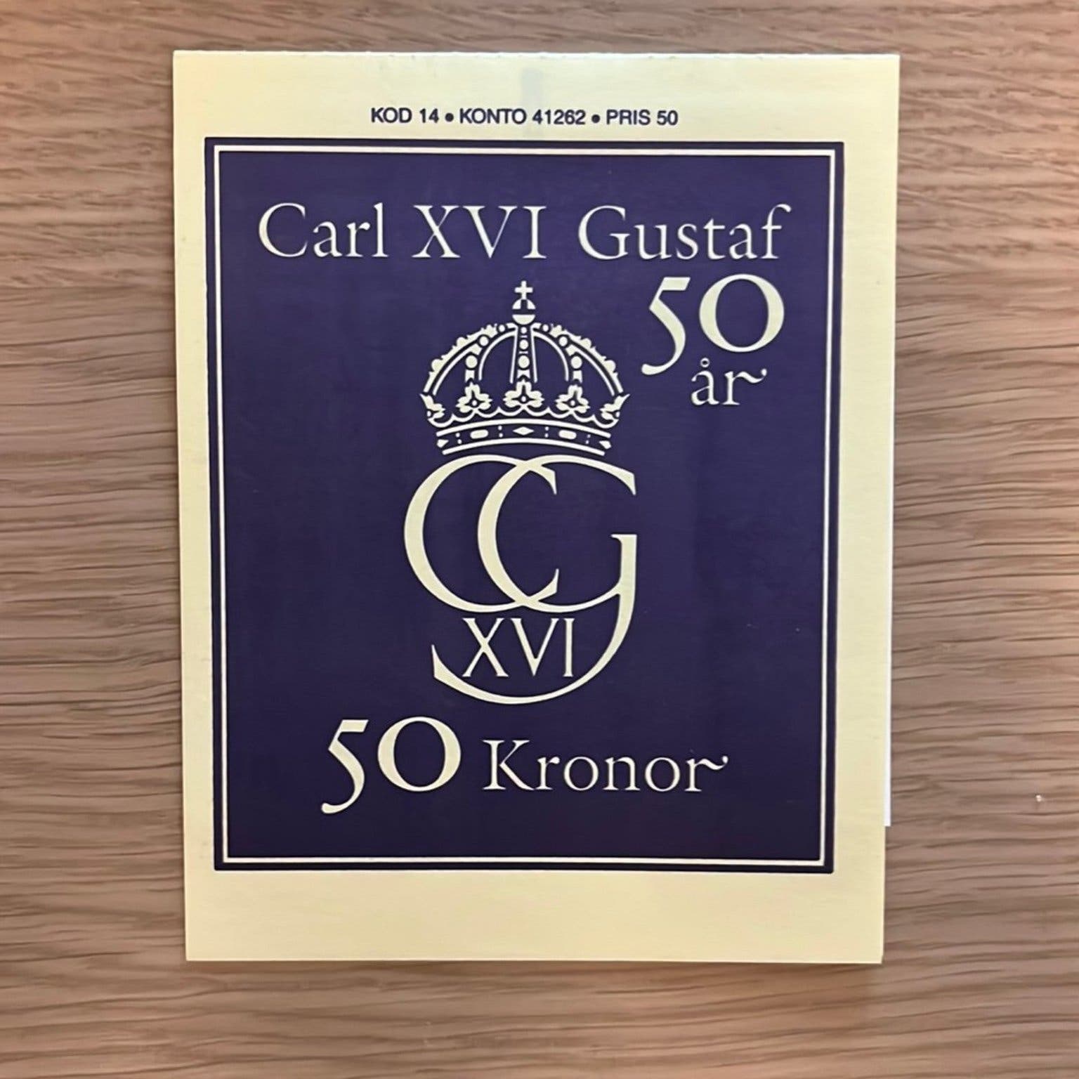 H469 (1956-1959) Carl XVI Gustaf 50 år | Köp på Tradera (651843701)